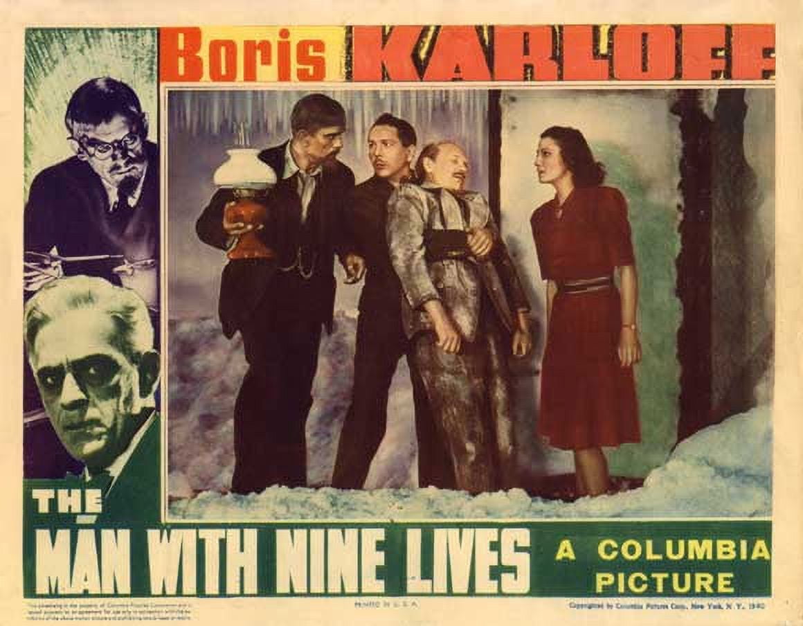 The Man with Nine Lives - movie POSTER (Style C) (11" x 14") (1940 ...