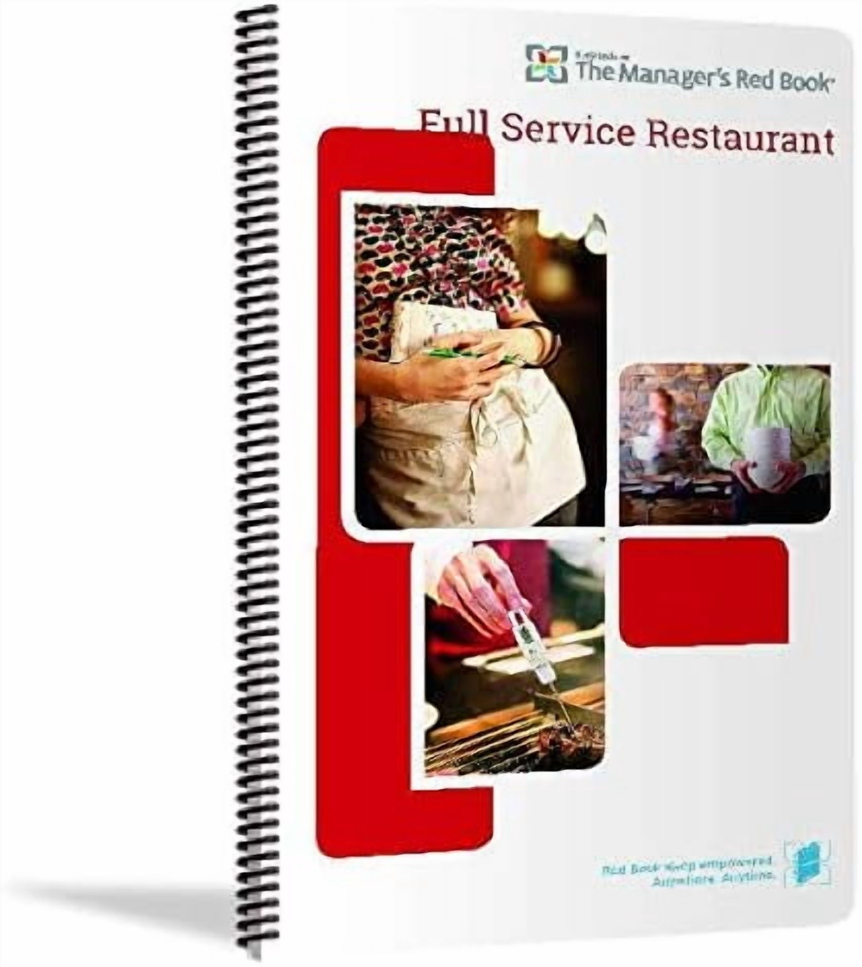 The Manager's Red Book - Full Service Restaurant Communication Logbook ...