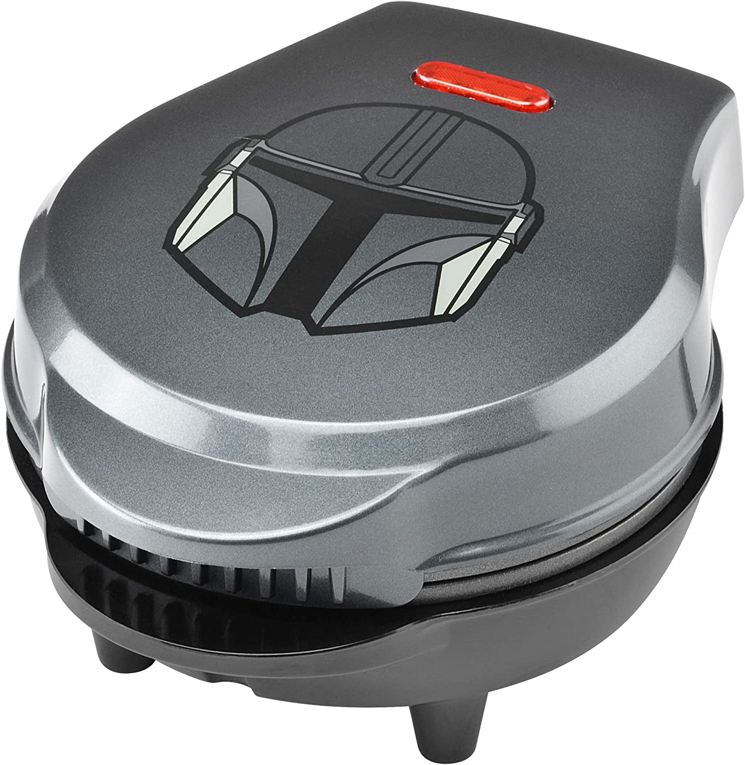 Star Wars LSW-46M The Mandalorian 4" Mini Waffle Maker, 4", Silver ...