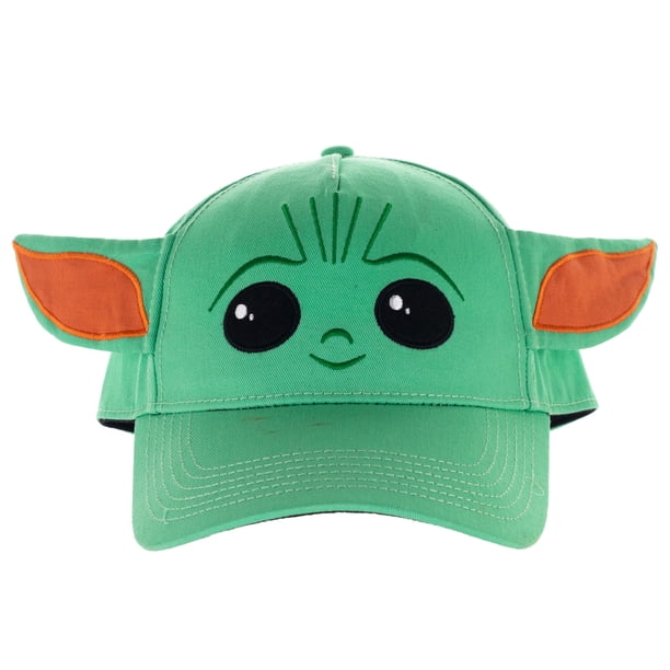 The Mandalorian Big Face Grogu Adjustable Dad Hat - Walmart.com
