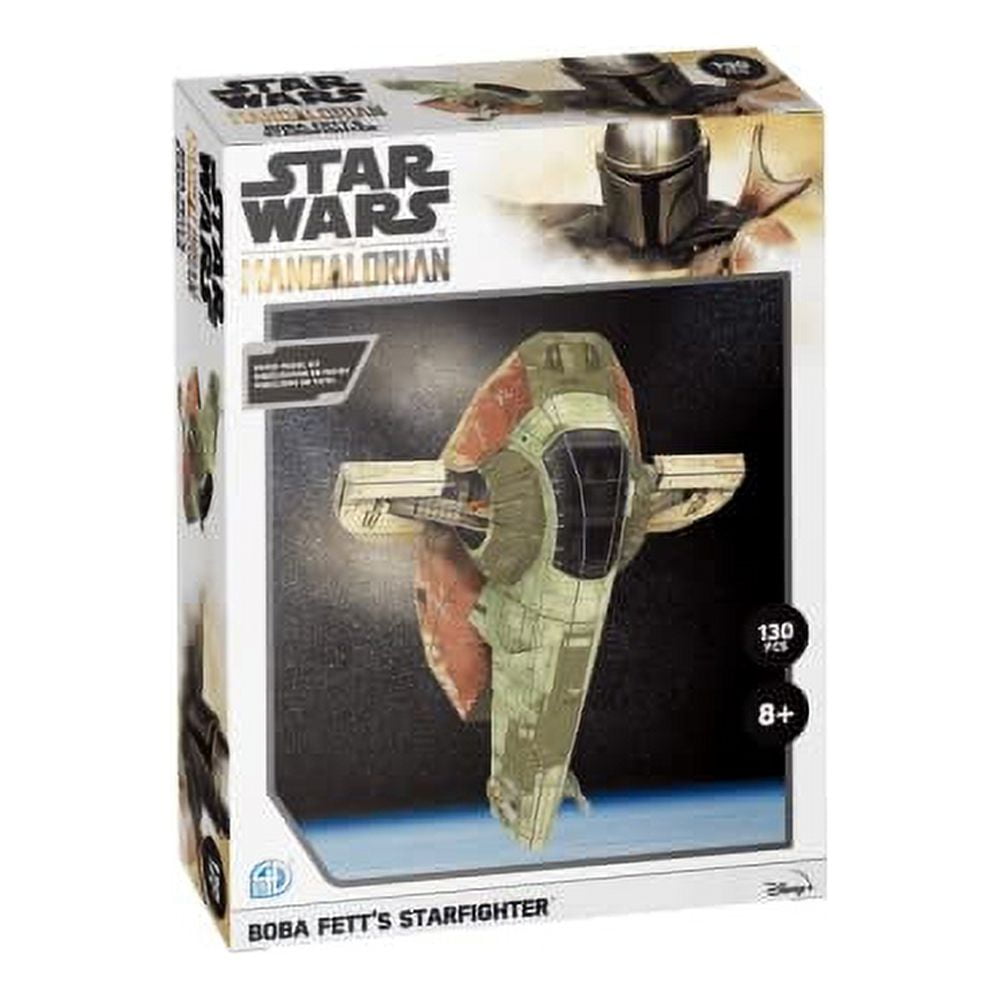 The Mandalorian Boba Fett's Starfighter Paper Model Kit - Walmart.com