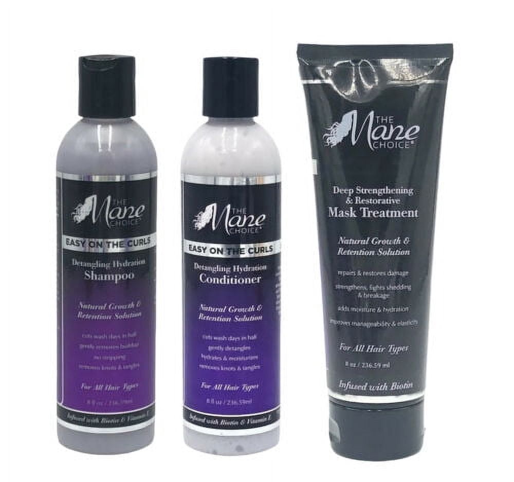 The Mane Choice Detangling Hydration Shampoo Conditioner & Mask ...