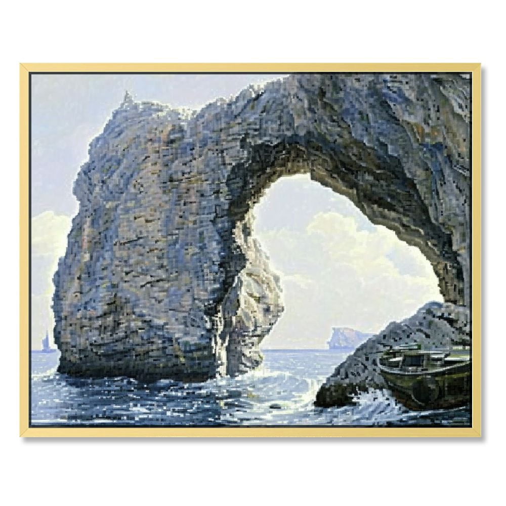The Manneporte Canvas Prints of Famous Oil Paintings Reproduction Large ...