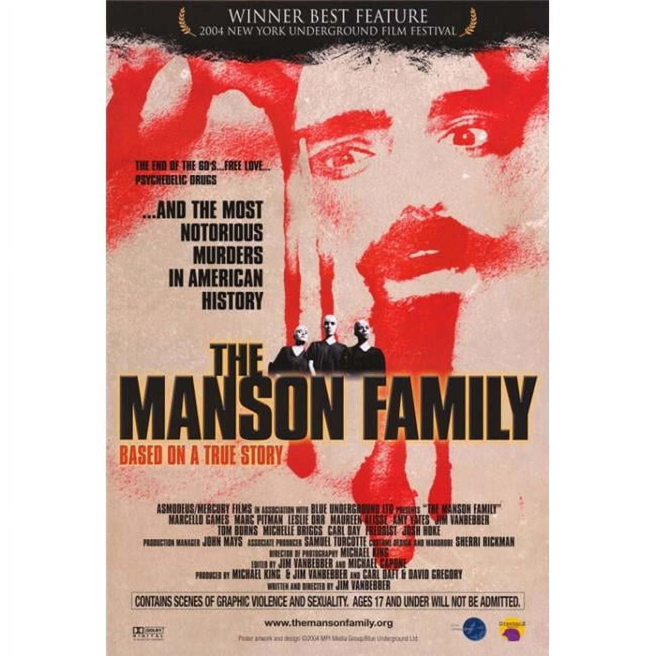 The Manson Family Movie Poster Print (27 x 40) - Walmart.com