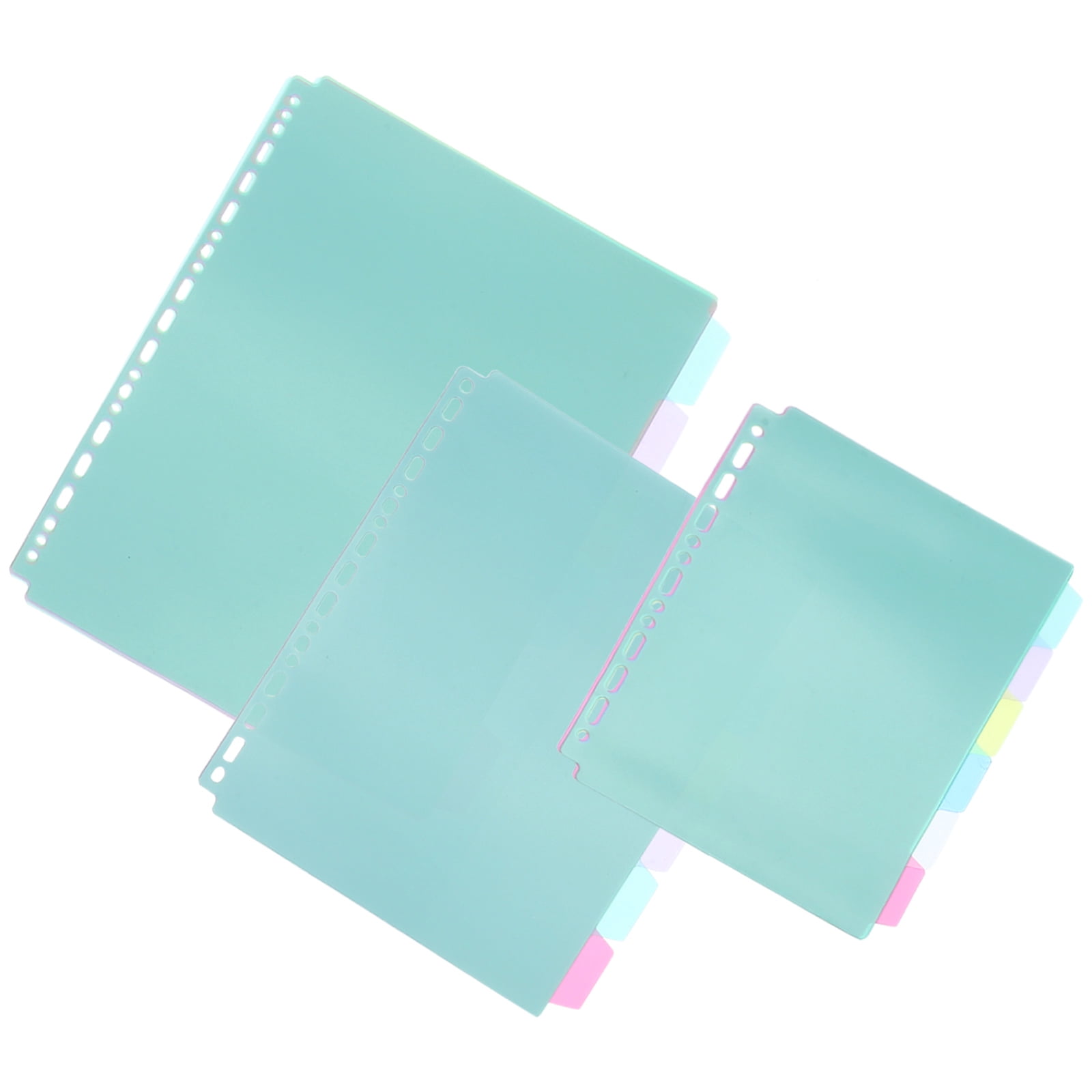 Guichaokj The Manual Binder Dividers Index for Notepad Detachable ...