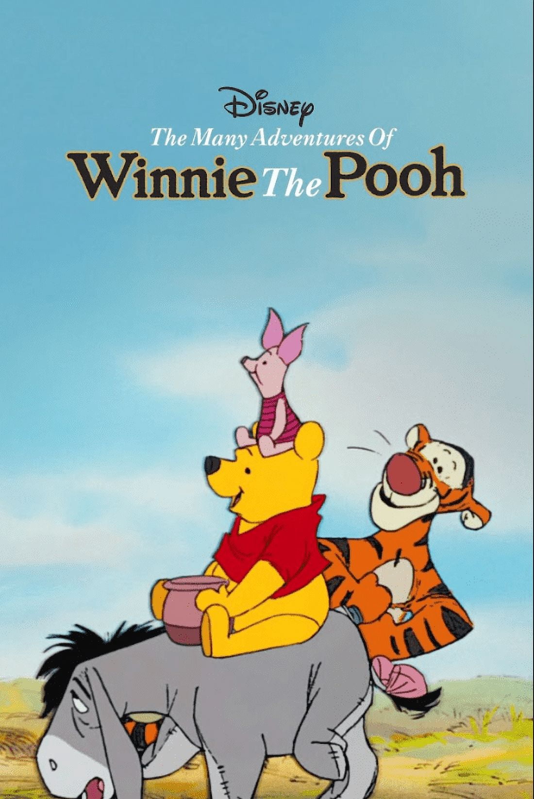 The Many Adventures of Winnie the Pooh 1977 Movie Poster 24x36 Disney ...
