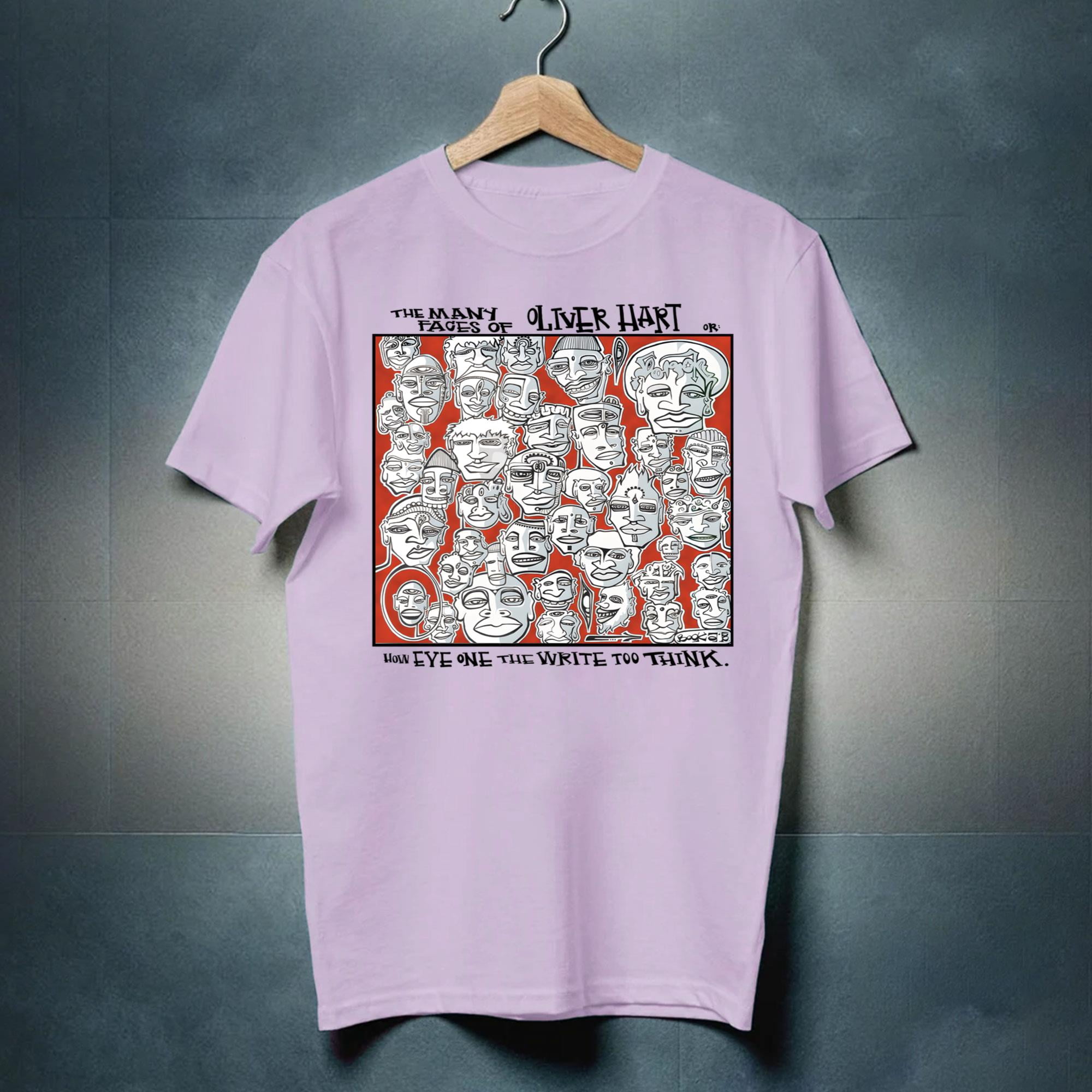 The Many Faces Of Oliver Hart Shirt-TH14777 - Walmart.com