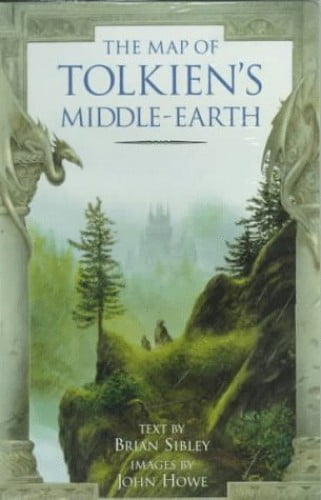 Pre-Owned The Map of Tolkien's Middle-Earth Paperback - Walmart.com