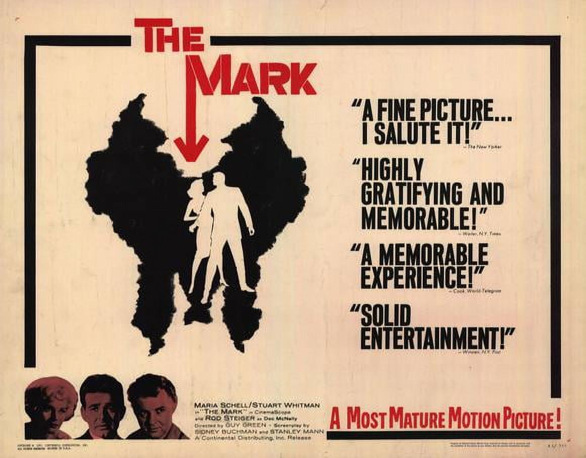 The Mark - movie POSTER (Style A) (11" x 14") (1961) - Walmart.com
