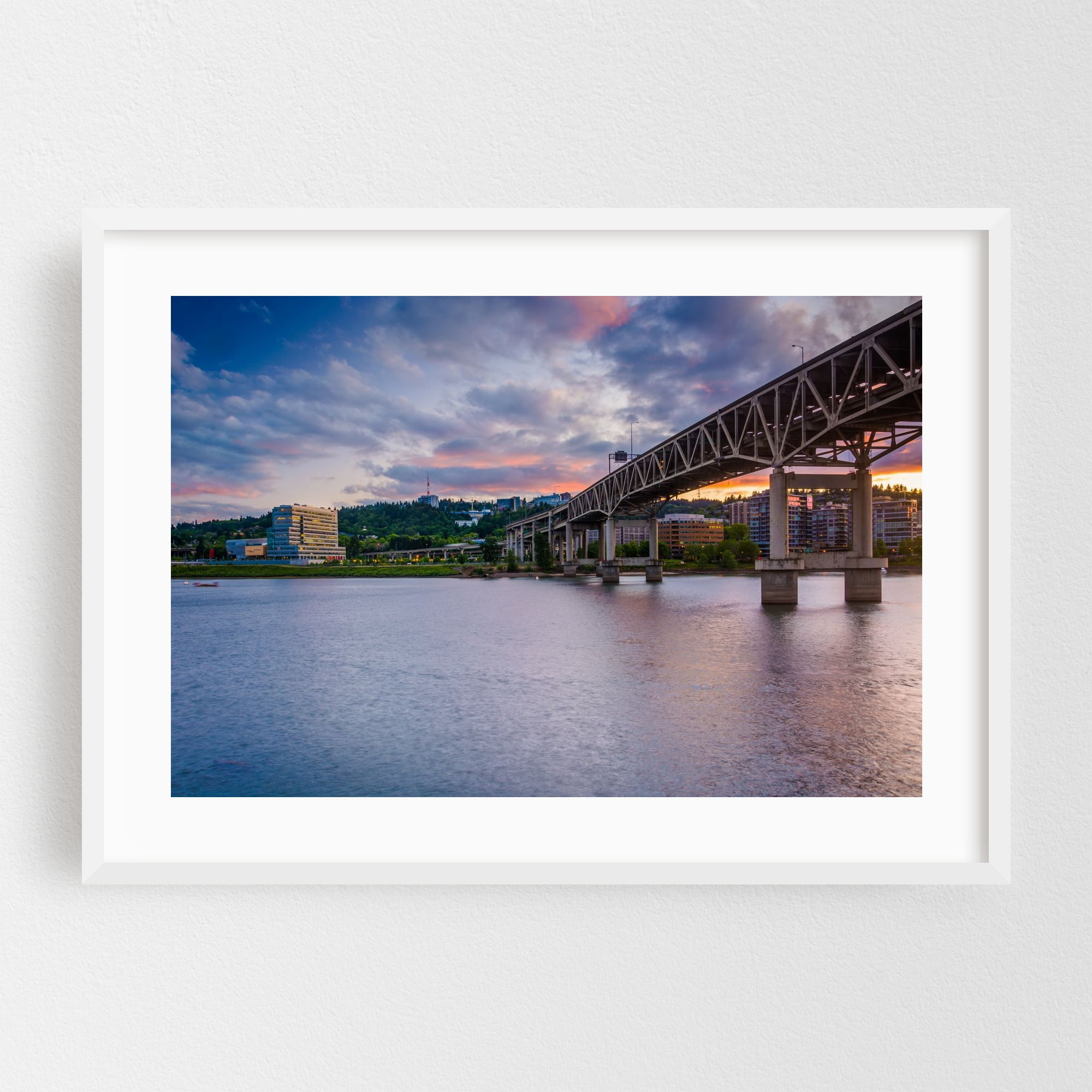 The Marquam Bridge - Portland Oregon Photography Bridge Cityscape ...