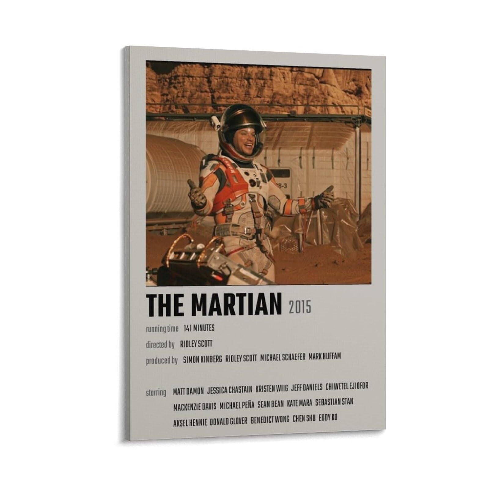 The Martian Classic Art Movie Poster (7) Poster Decorative Painting ...