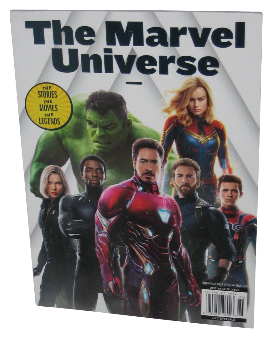 The Marvel Universe Stories Movies Legends (2021) Magazine Book ...