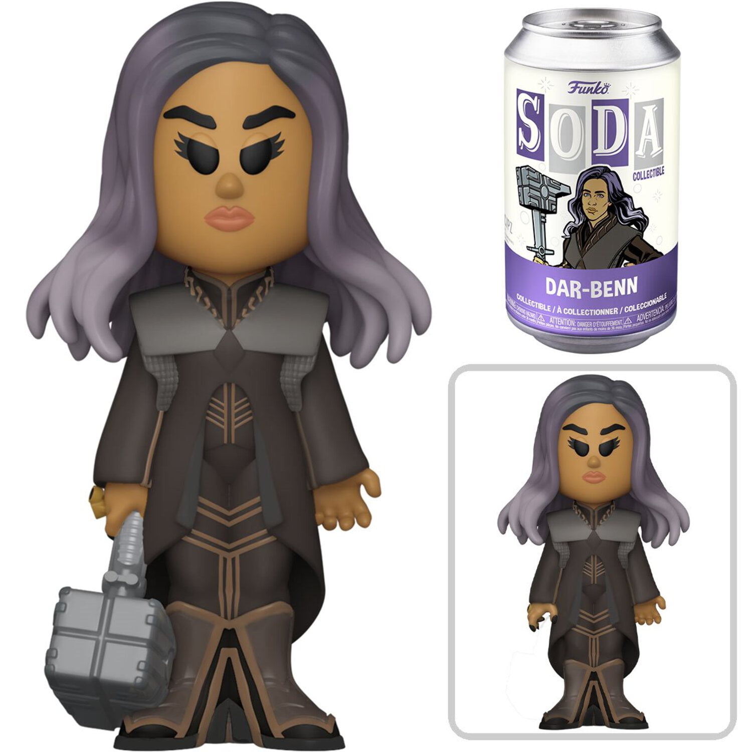 The Marvels Dar-Benn Funko Soda Vinyl Figure - Walmart.com