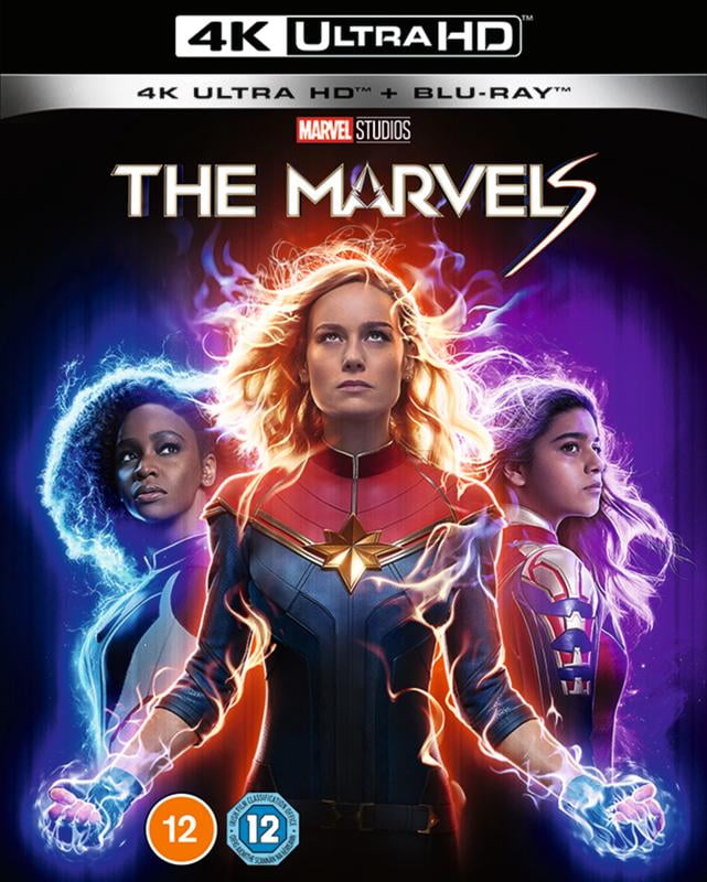 The Marvels (4K Ultra HD) Brie Larson Zawe Ashton Zenobia Shroff ...