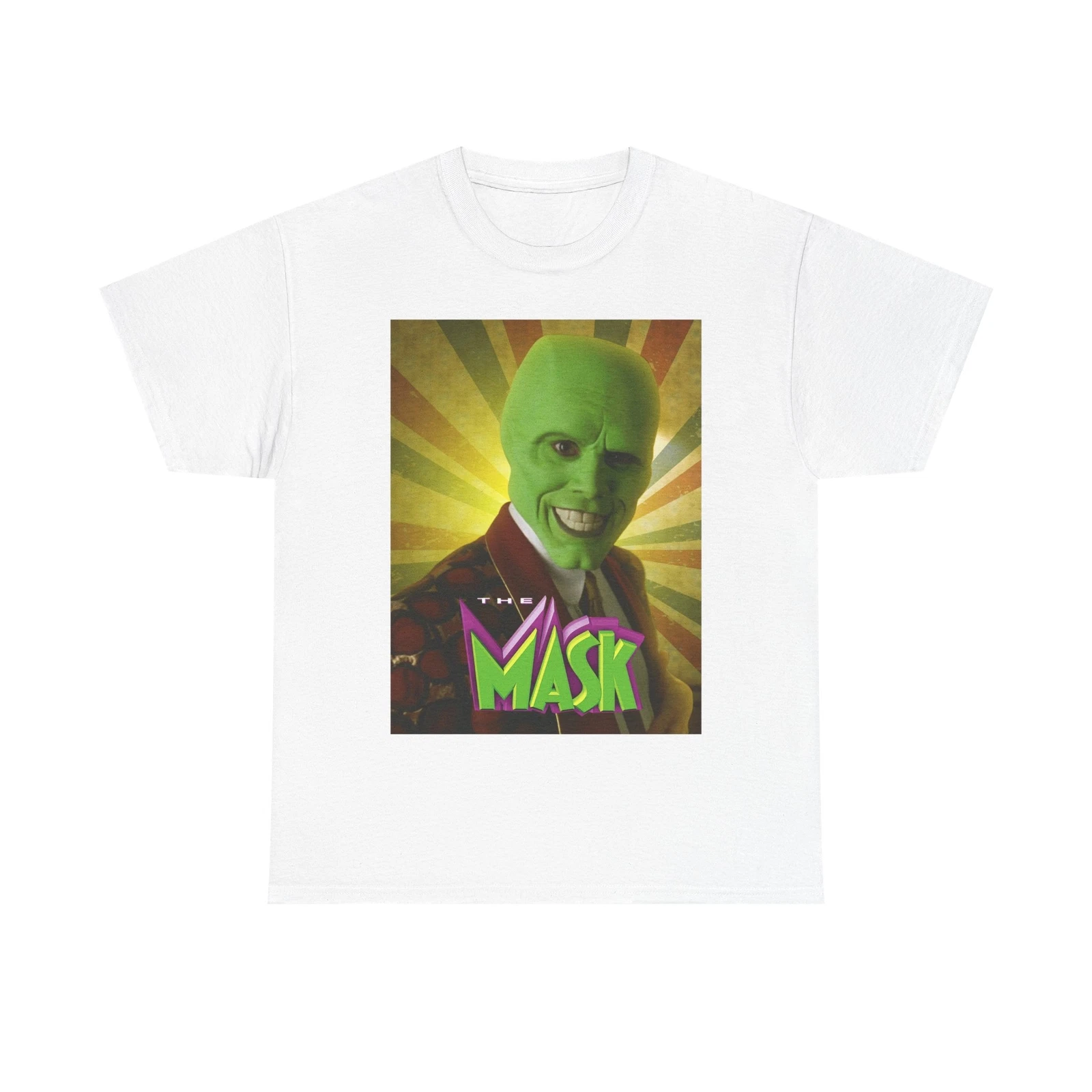 The Mask Tshirt Vintage Jim Carrey Movie Retro comedy 90s Nostalgia ...