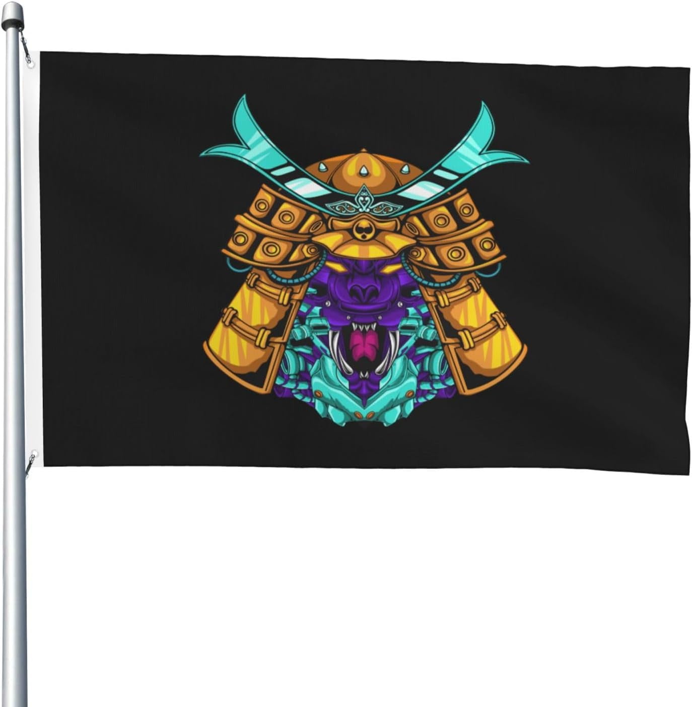 The Mask of Terror Flag Double Sided 4x6 FT Outdoor Print Flags Durable ...