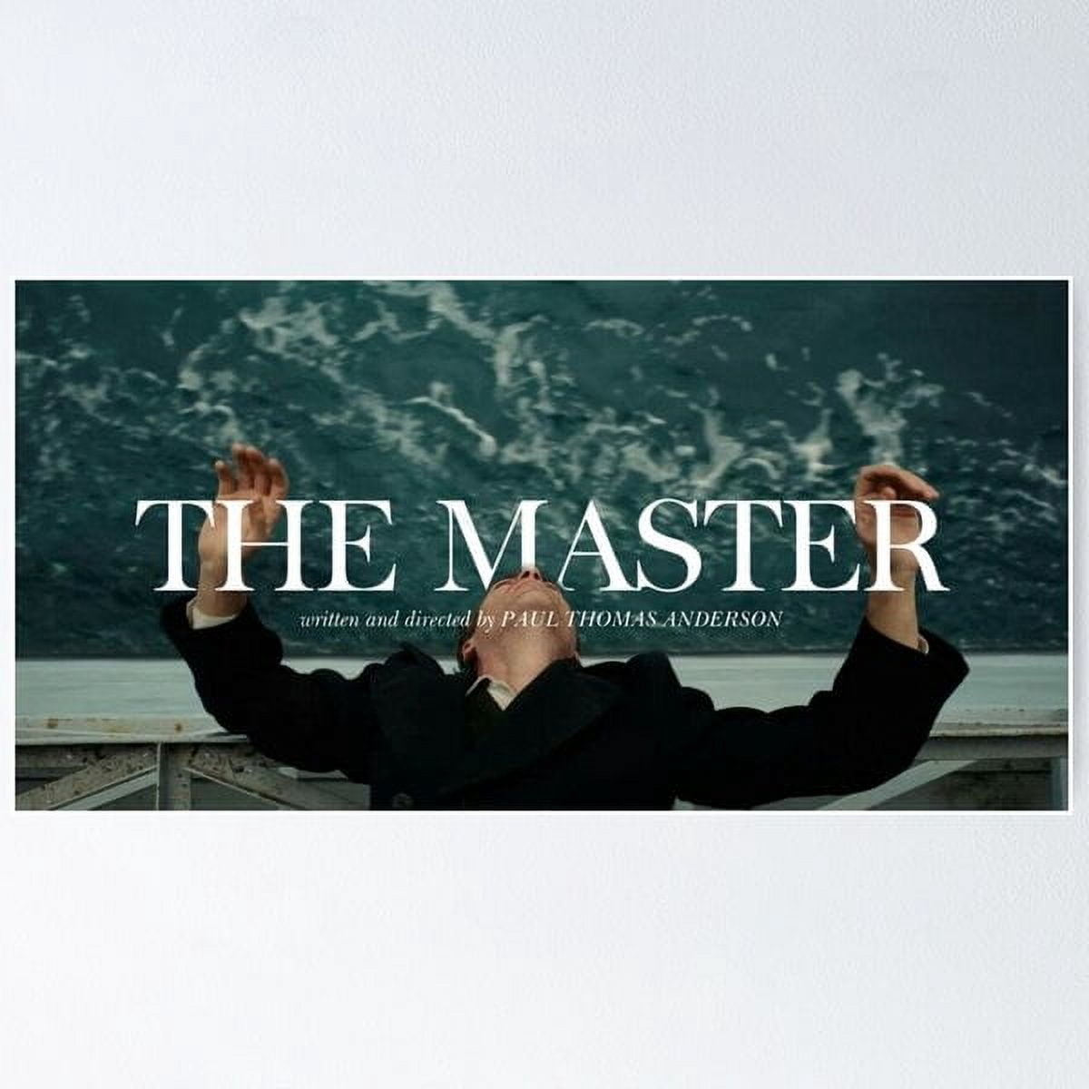 The Master (2012) Alternative Title Card Poster Wall Art, Modern Wall ...