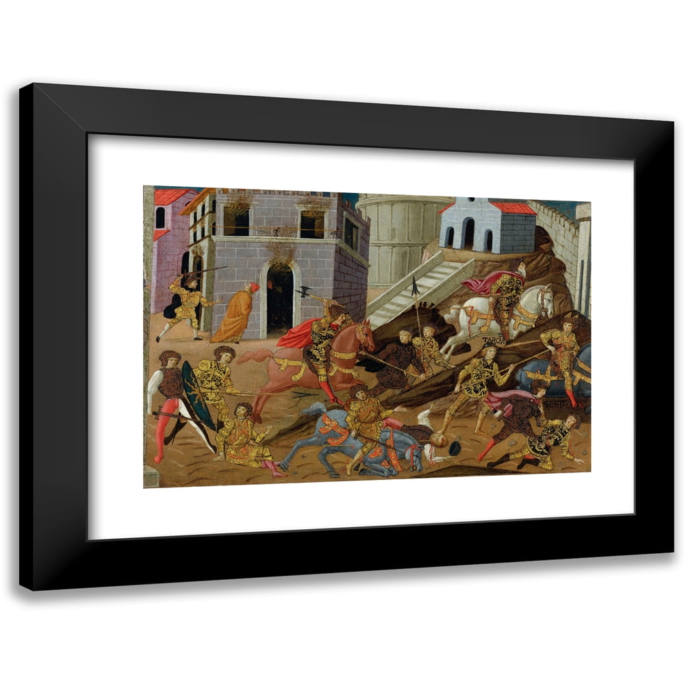 The Master Of Marradi 18x13 Black Modern Framed Museum Art Print Titled ...