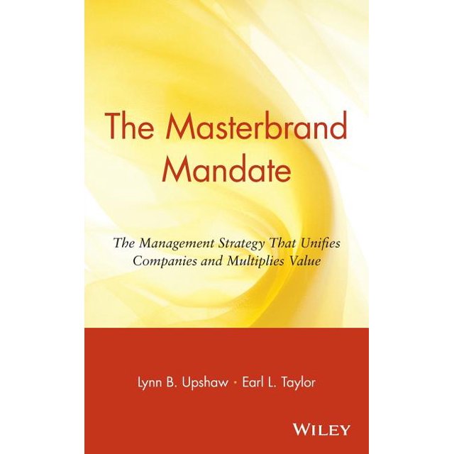 The Masterbrand Mandate, (Hardcover) - Walmart.com