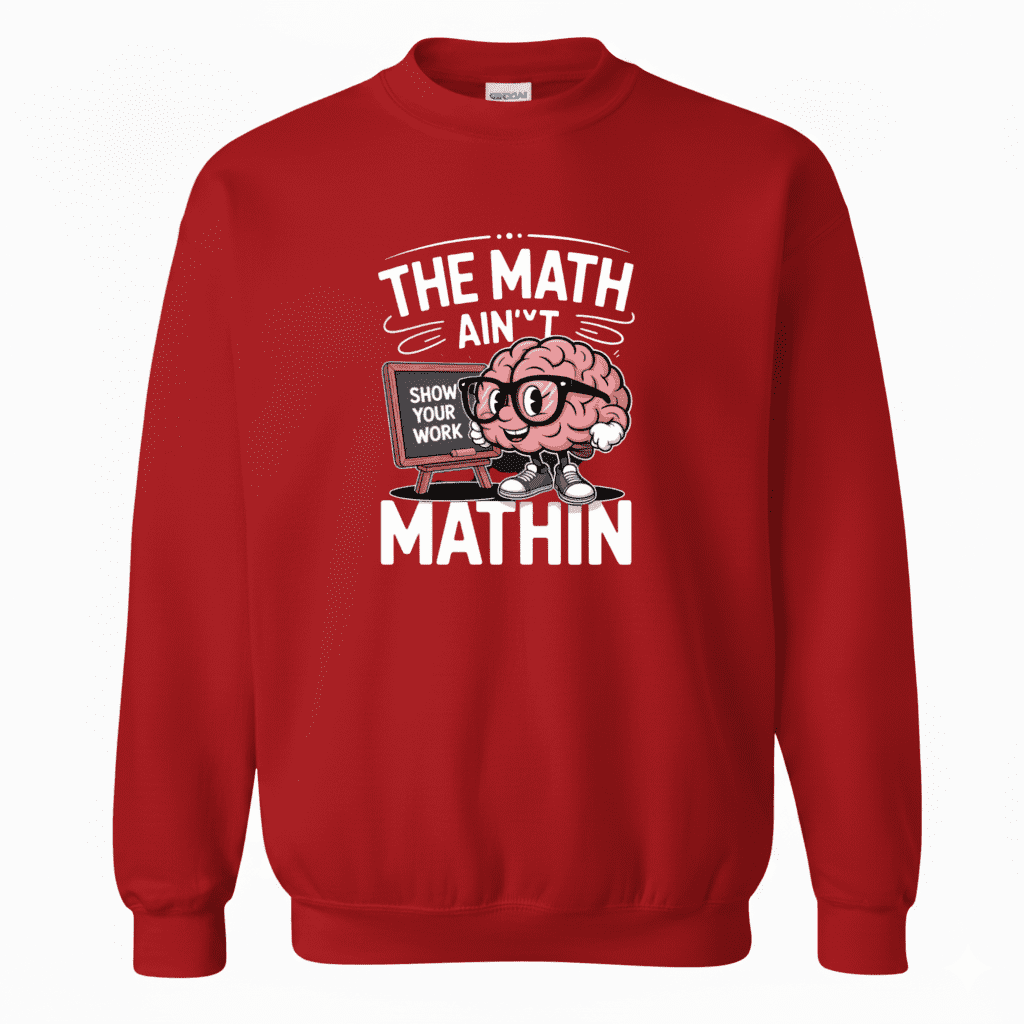The Math Ain’t Mathin Funny Teacher Educational Humor Quote Classroom ...