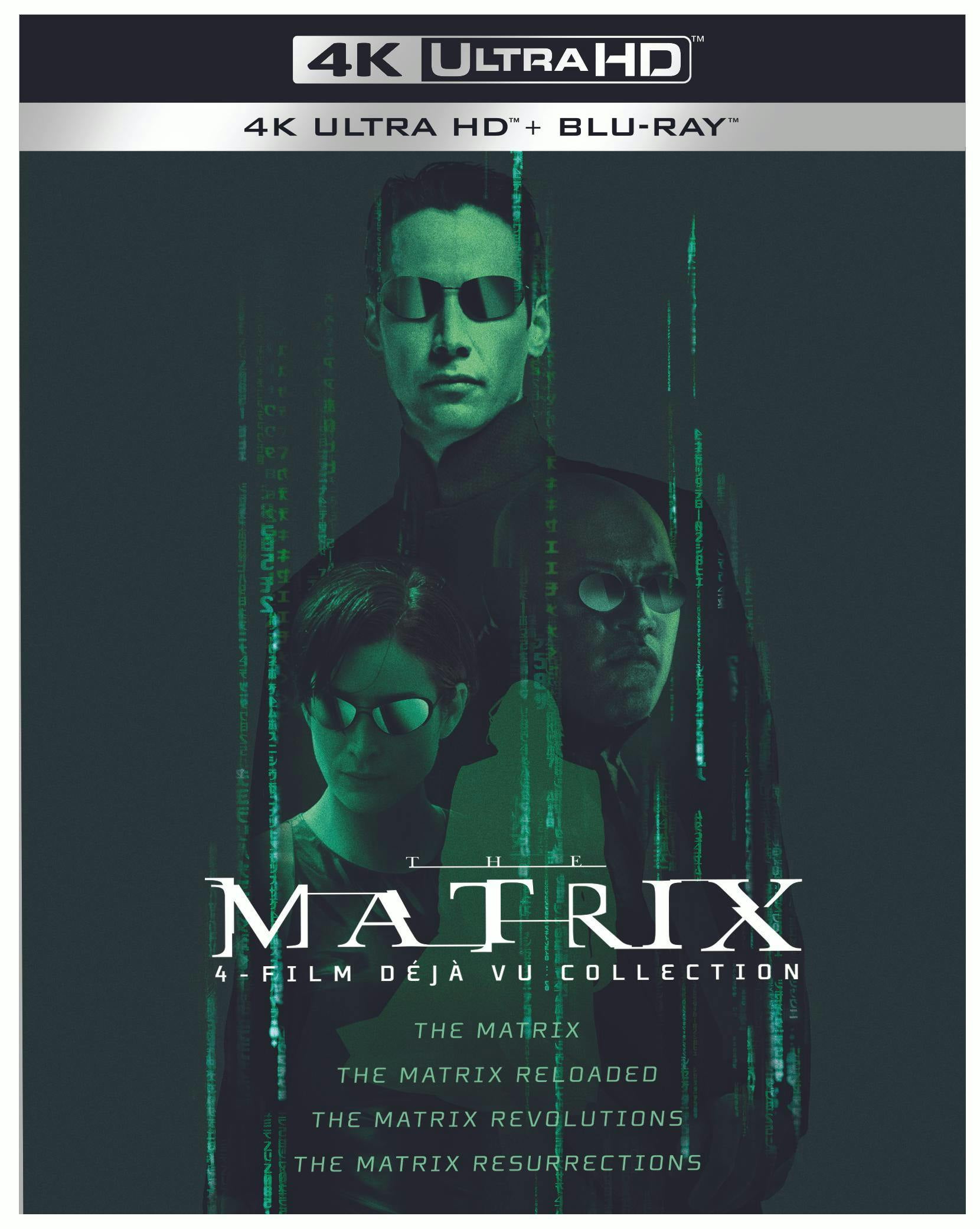 Warner Bros Matrix Déjà Vu 4-Film Collection: Resurrections (4K Ultra ...