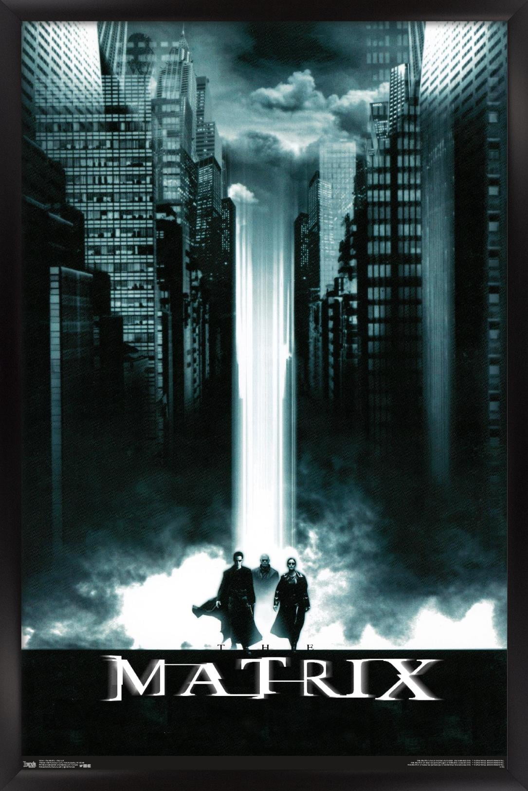 The Matrix - Key Art Wall Poster, 14.725" x 22.375" Framed - Walmart.com