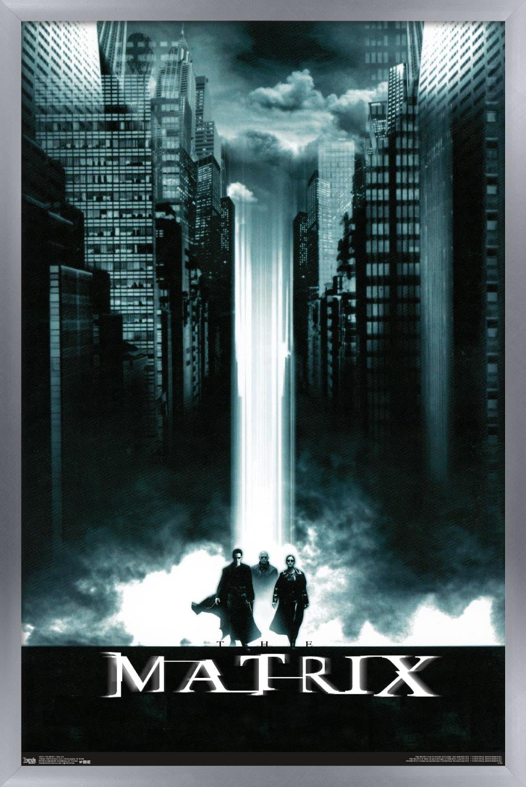 The Matrix - Key Art Wall Poster, 22.375" x 34", Framed - Walmart.com