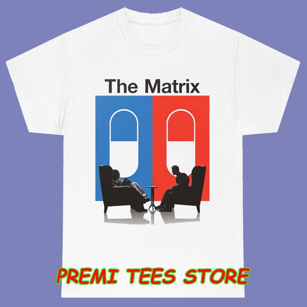 The Matrix Movie Pil Poster Men's White T-shirt Size S-3XL - Walmart.com