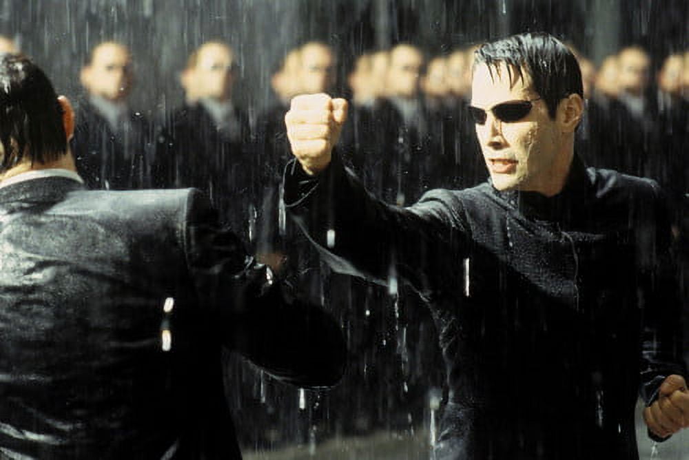 The Matrix Reloaded Keanu Reeves 24x36 Poster - Walmart.com
