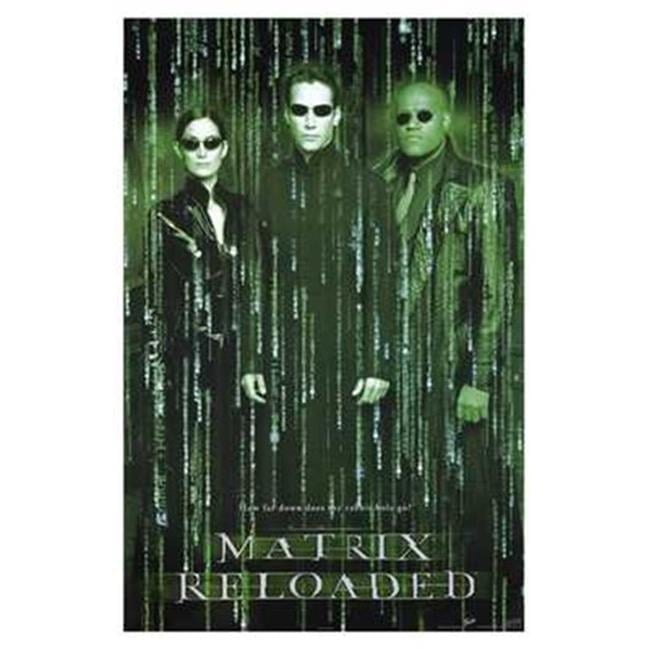 The Matrix Reloaded Movie Poster (11 x 17) - Walmart.com