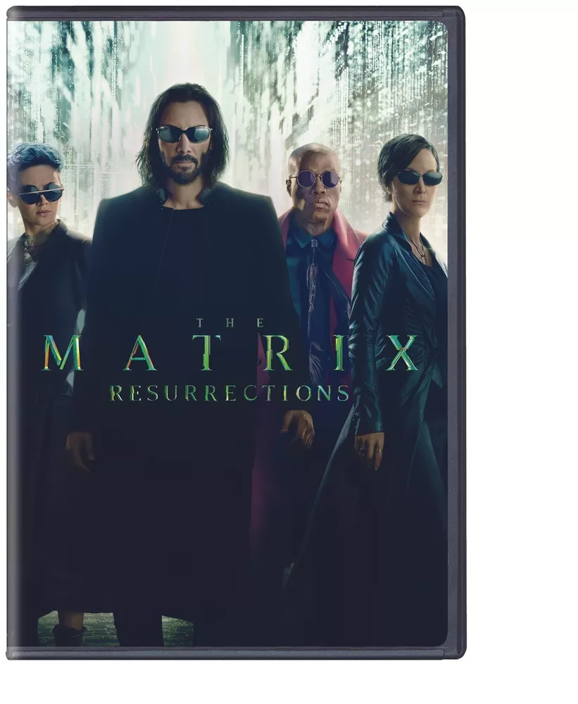 The Matrix Resurrections D-V-D Keanu Reeves | Book It - Walmart.com