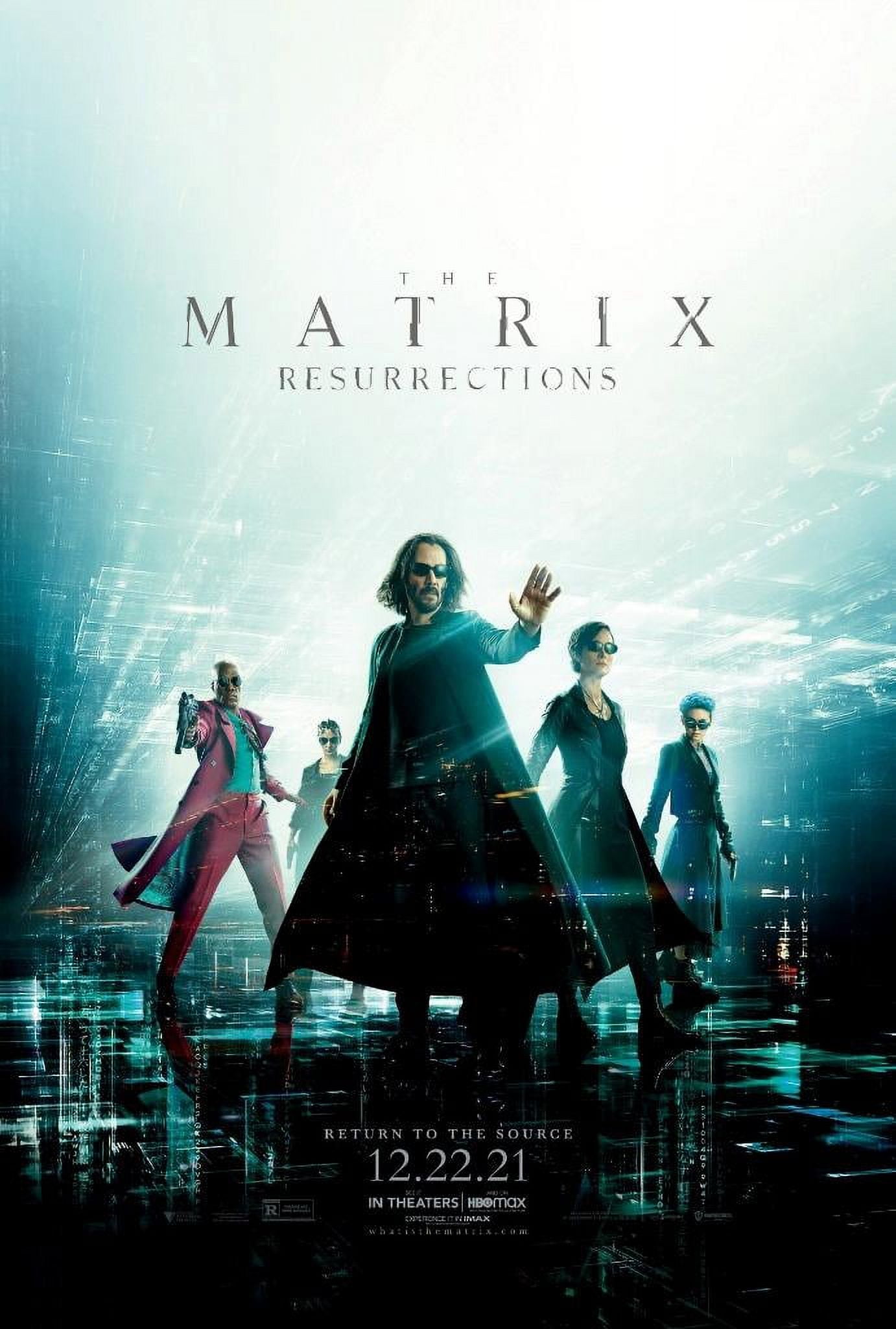 The Matrix Resurrections Movie Poster Glossy Print Photo Wall Art Keanu ...