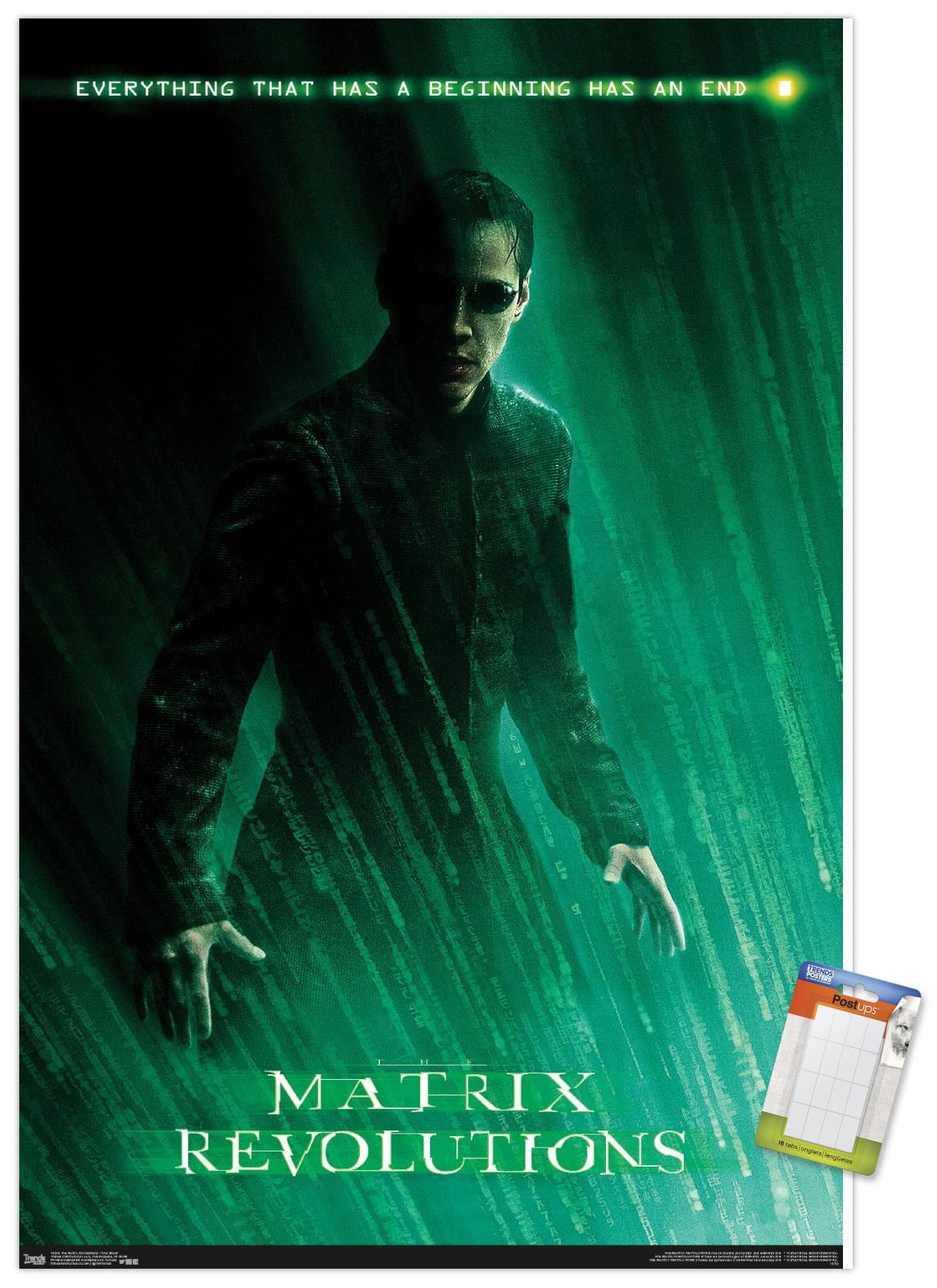 The Matrix Revolutions Minimalist Poster