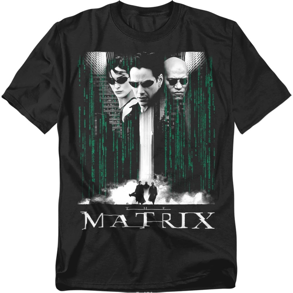 The Matrix T-Shirt Neo, Morpheus, Trinity Unisex Graphic Tee For Men & Women - Walmart.com