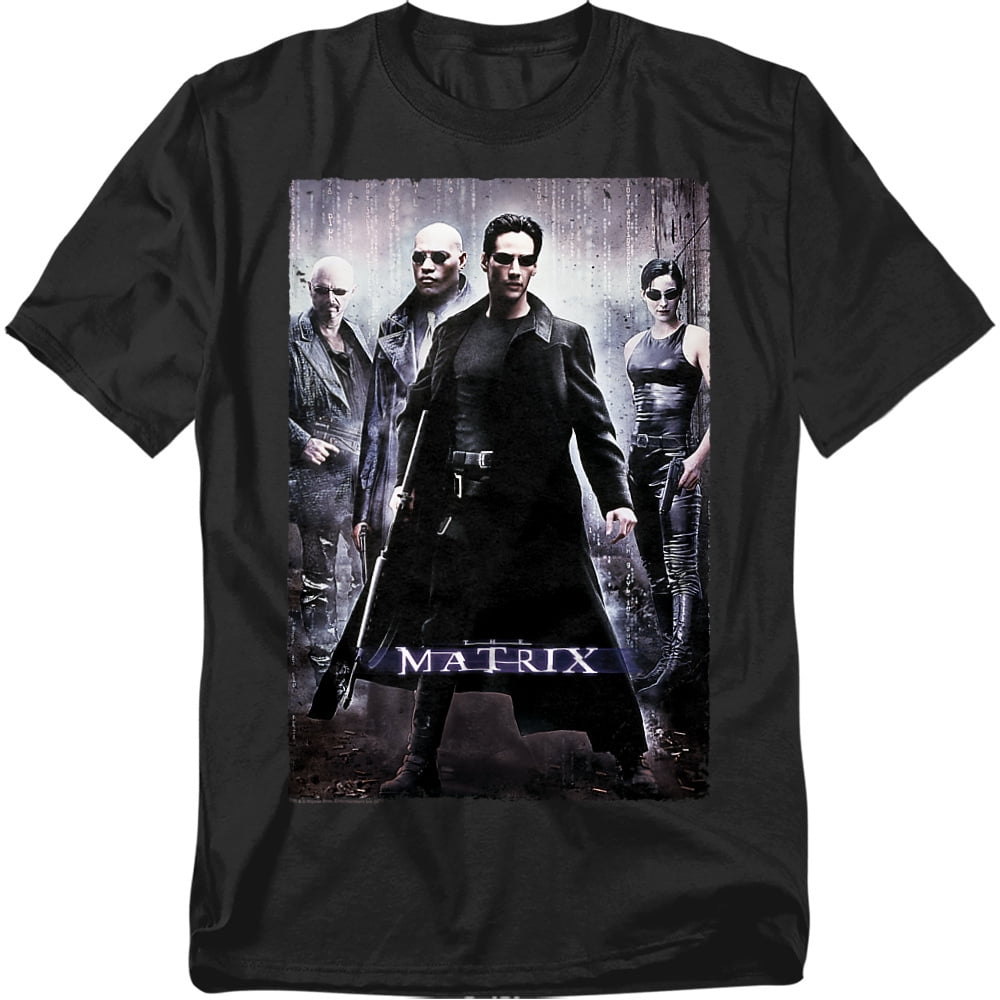 The Matrix T-Shirt Poster Unisex Graphic Tee For Men & Women - Walmart.com
