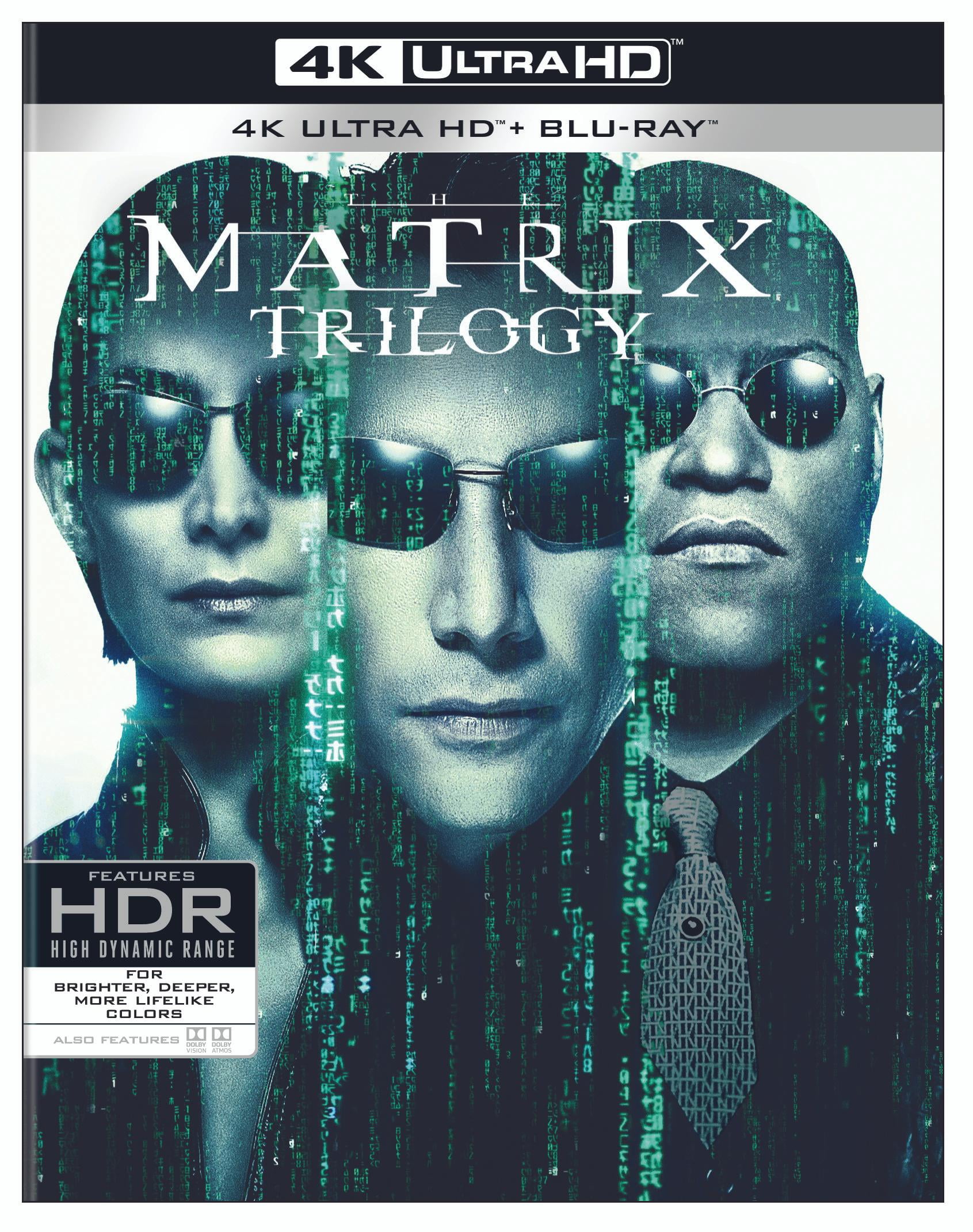 Warner Home Video: The Matrix Trilogy - 4K Ultra HD & Blu-ray, Action ...