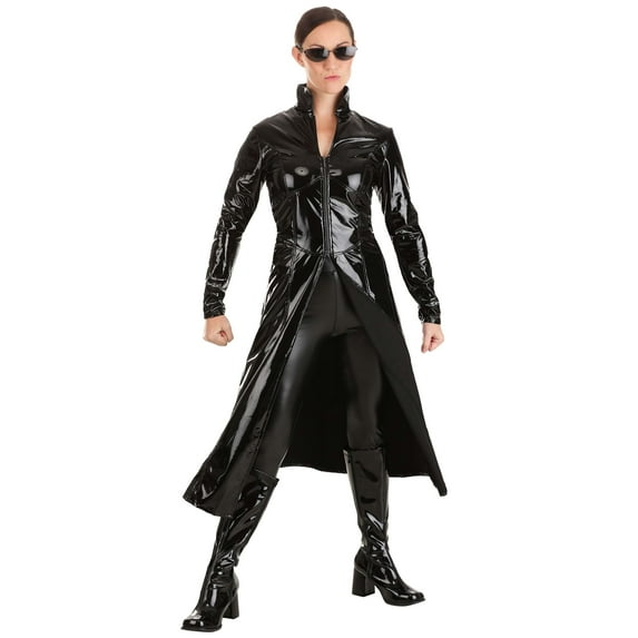 The Matrix Women's Trinity Costume - Walmart.com