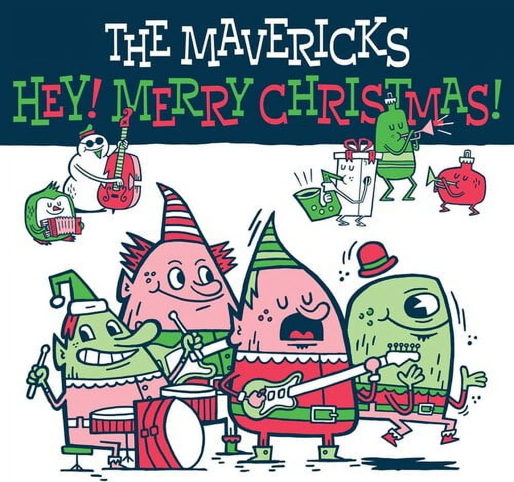 The Mavericks - Hey Merry Christmas - Rock - Vinyl - Walmart Business ...