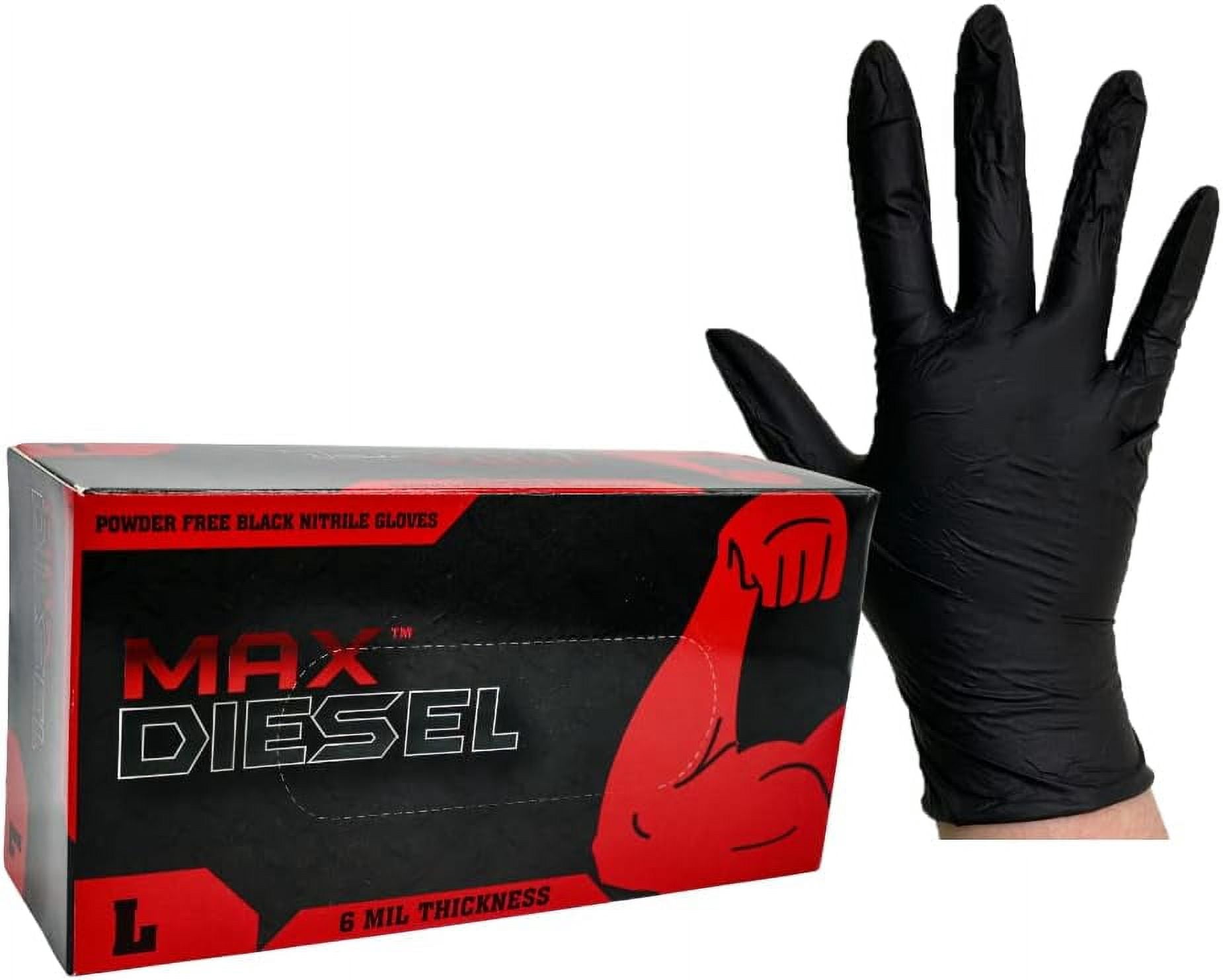 The Max Industrial Nitrile Powder Free Gloves - Walmart.com