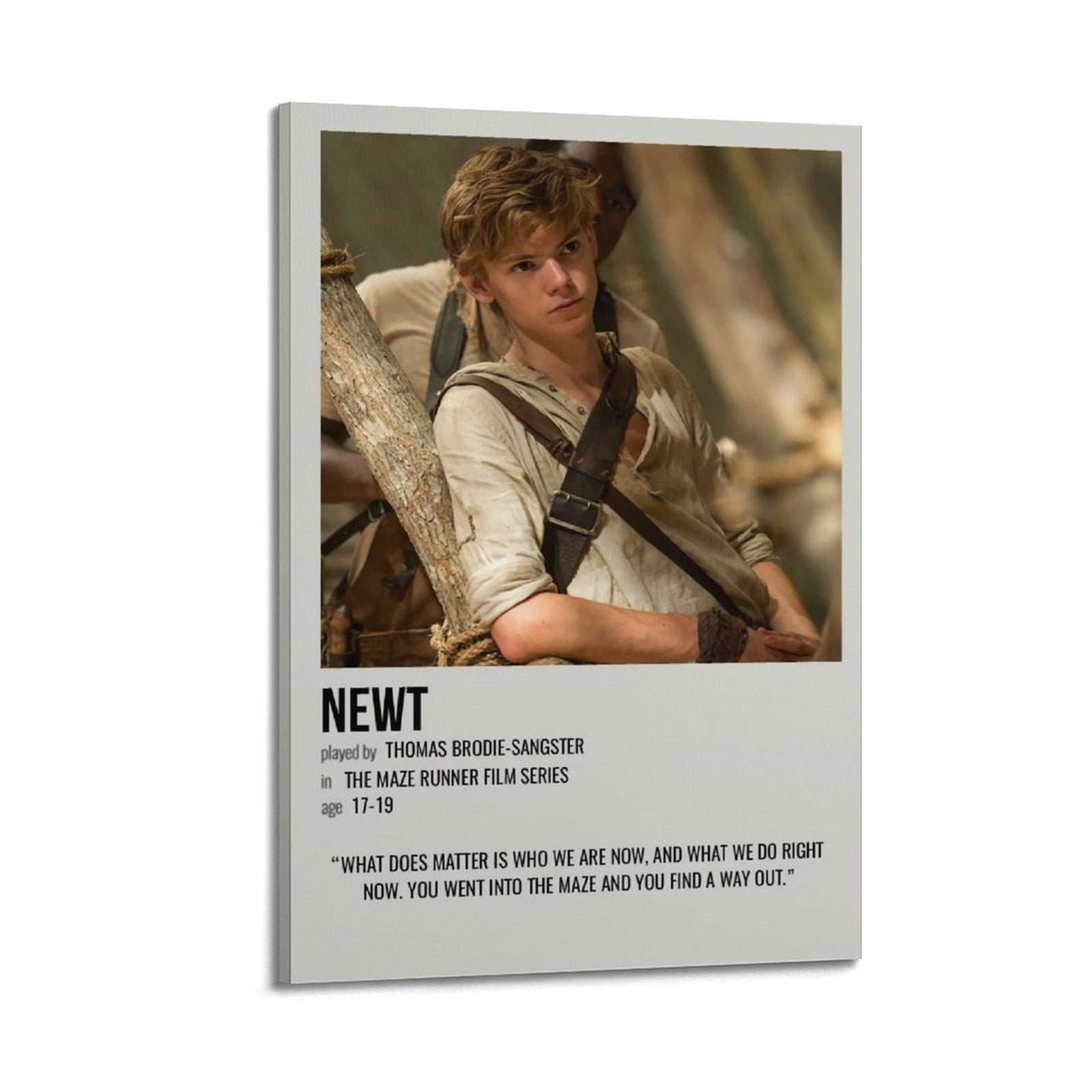 The Maze Runner Anime Star Music Picture Wall Art Painting Canvas ...