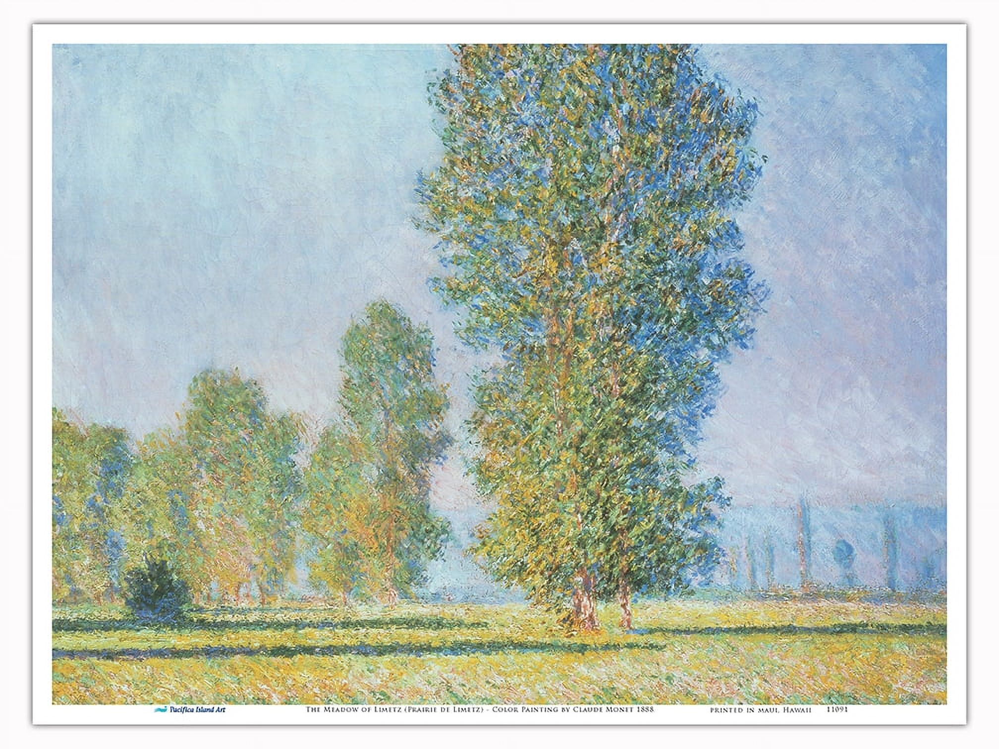 The Meadow of Limetz (Prairie de Limetz) - From an Original Color ...
