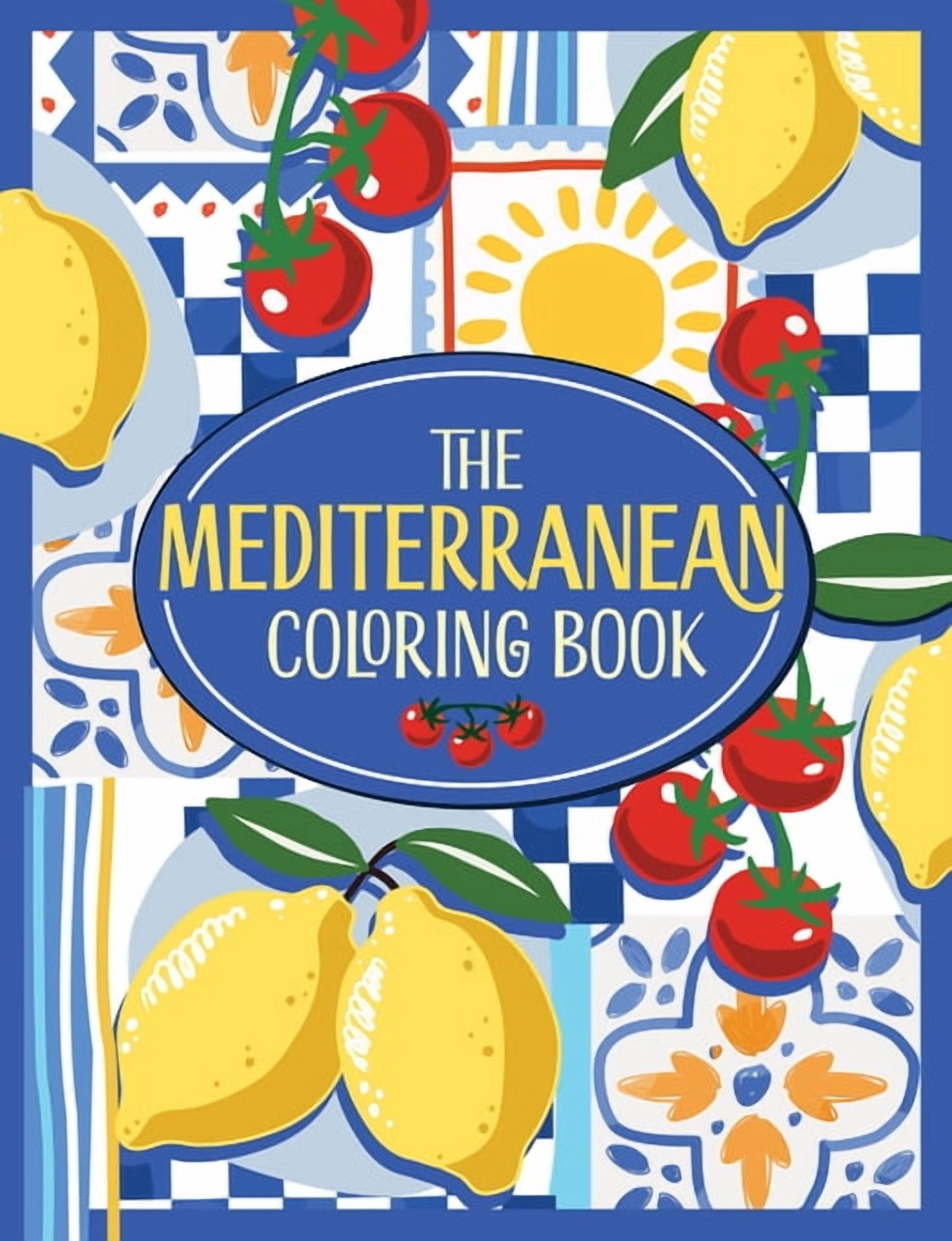 The Mediterranean Coloring Book: A Colorful and Creative Journey ...