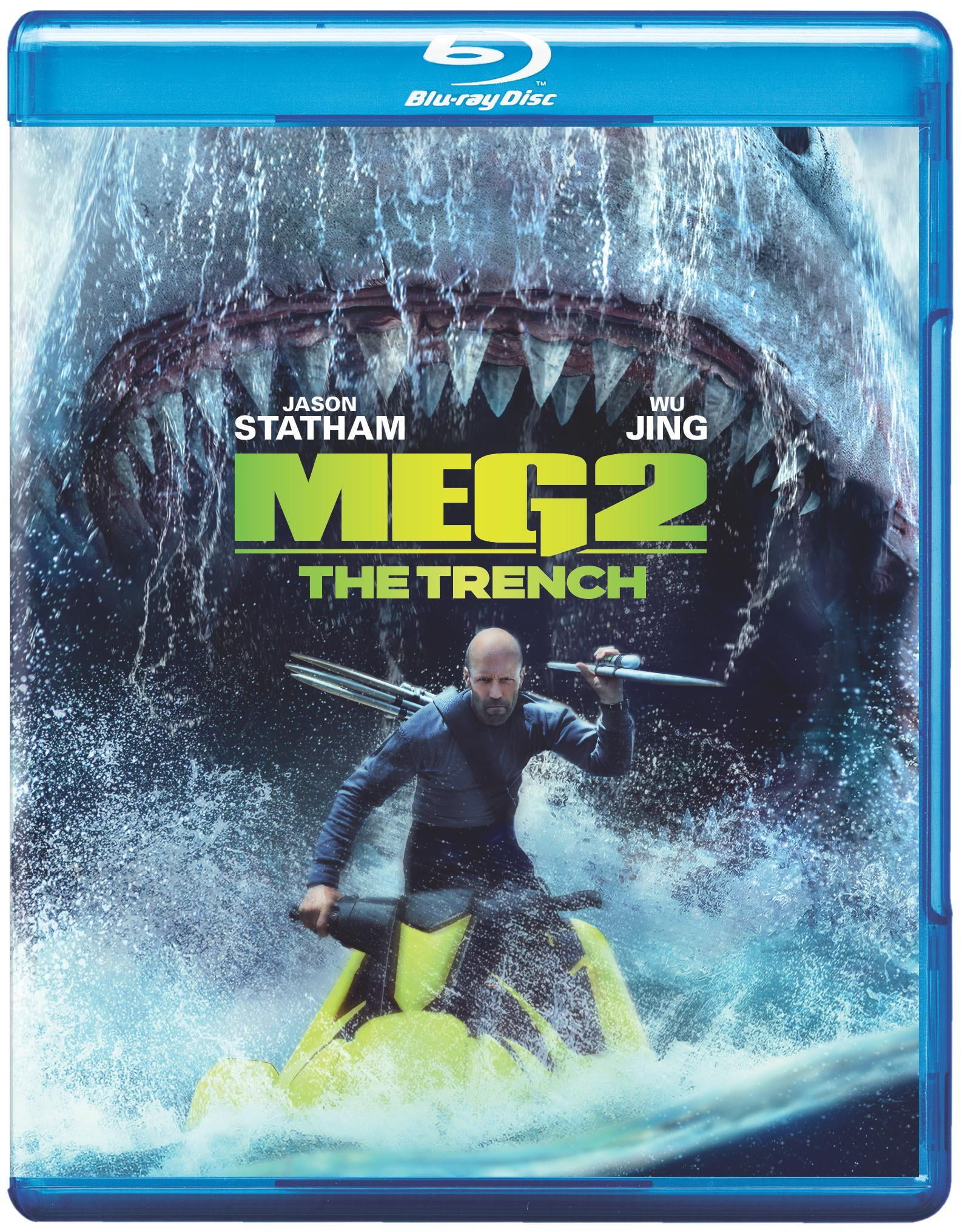 The Meg 2: The Trench (Blu-ray), Action, Warner Bros. - Walmart.com