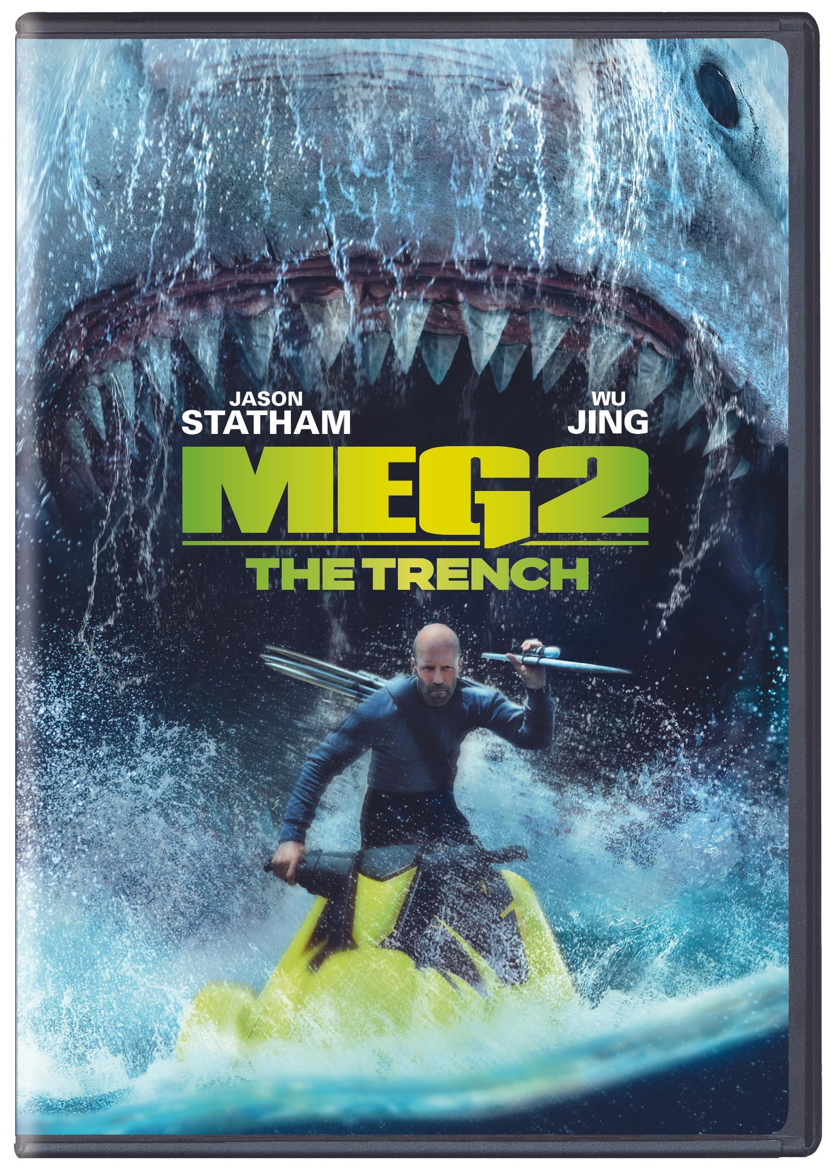 The Meg 2: The Trench - Action Adventure Sci-Fi Movie (DVD) - Walmart.com