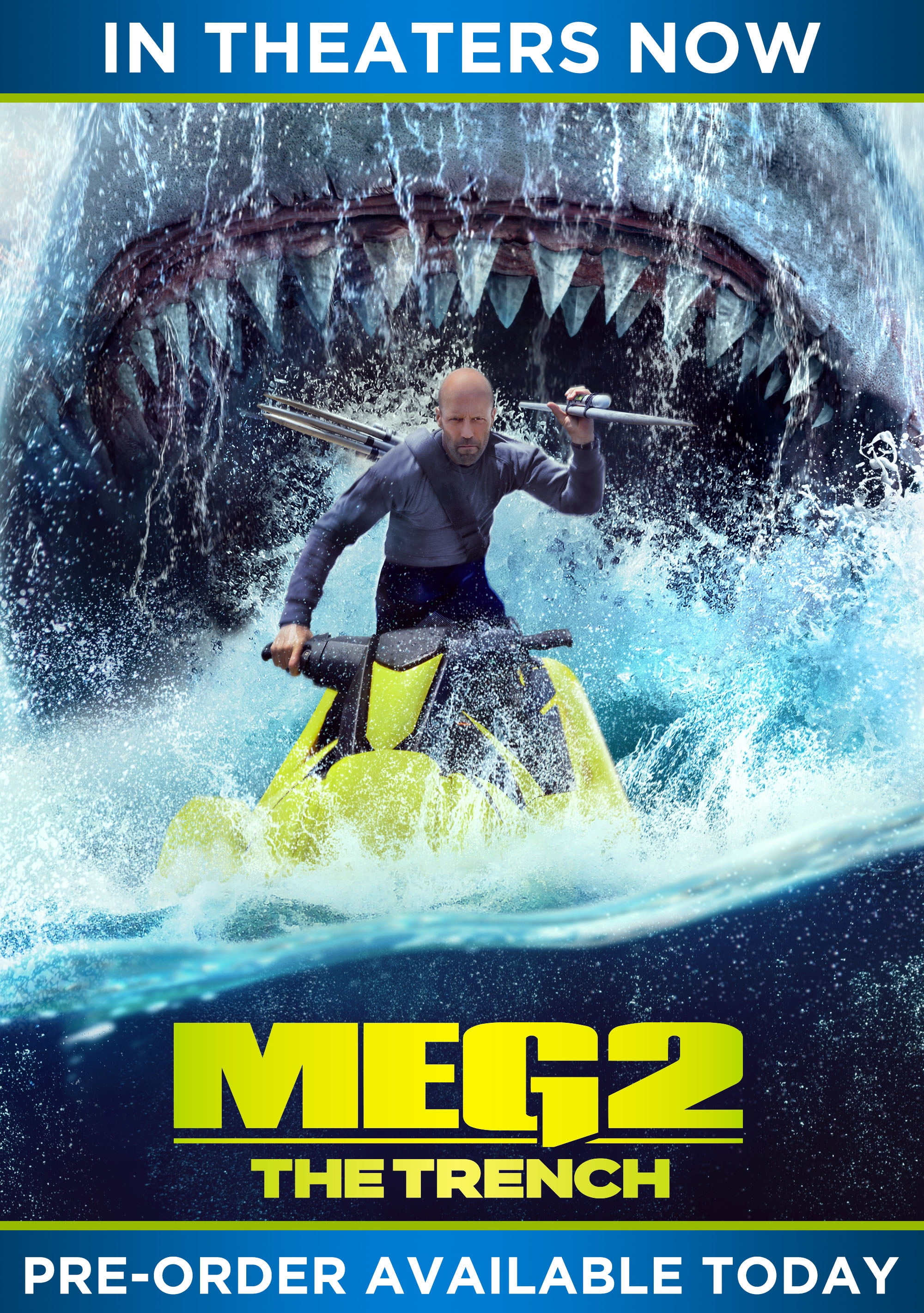 The Meg 2: The Trench (DVD) - Walmart.com