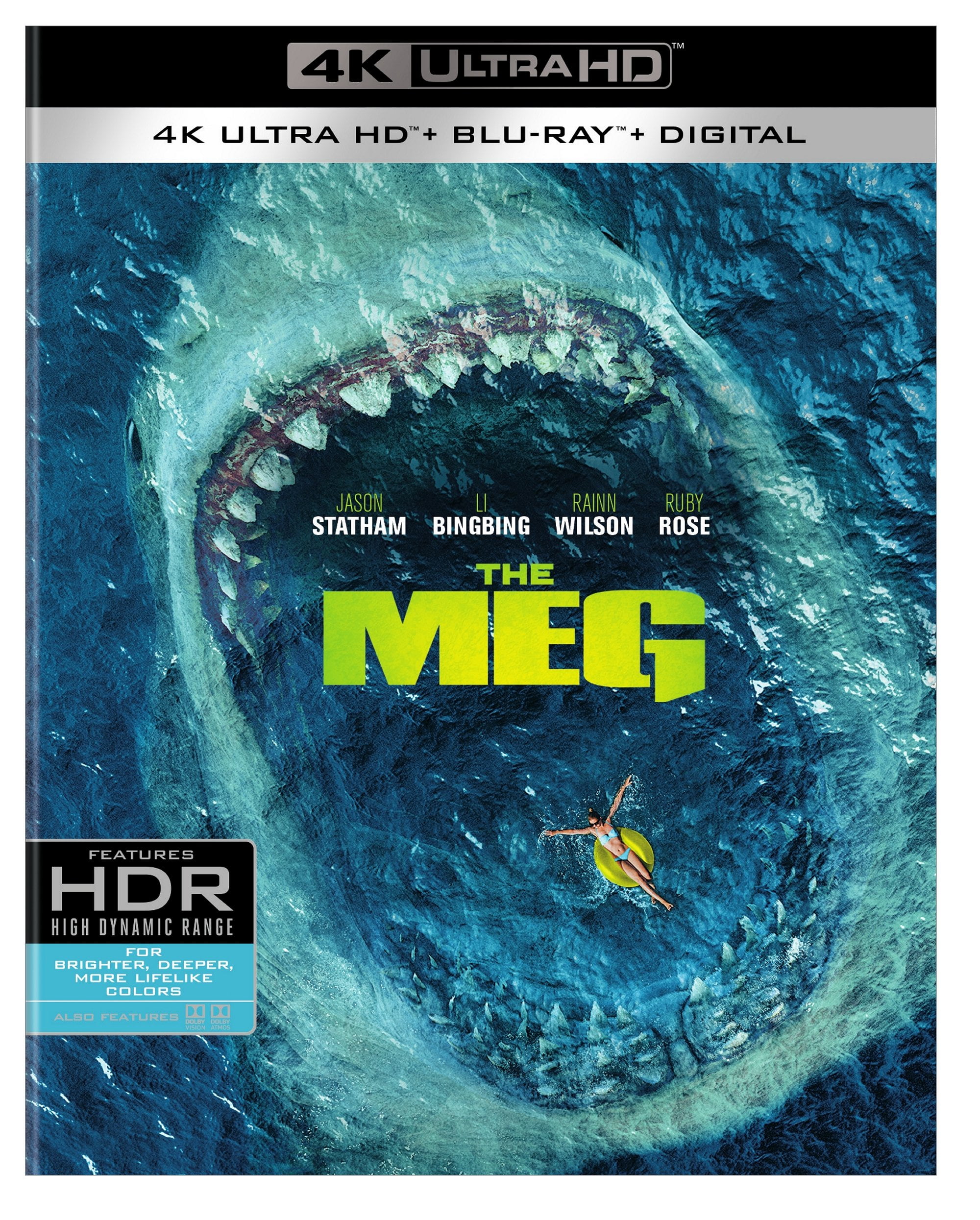 The Meg (4K Ultra HD + Blu-ray + Digital Copy) - Walmart.com