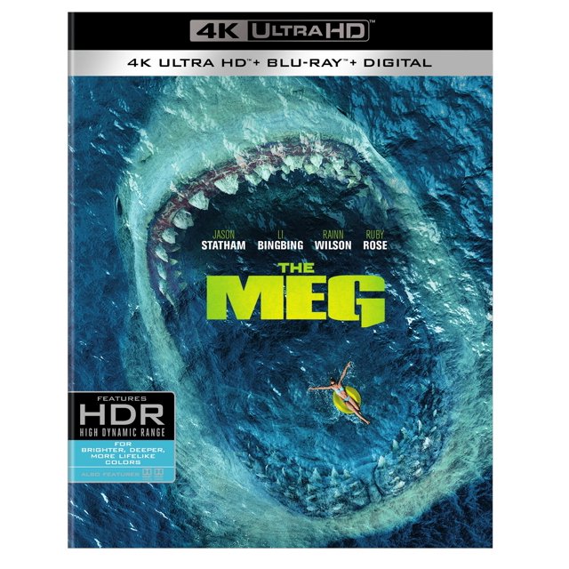 The Meg (4K Ultra HD + Blu-ray + Digital Copy) - Walmart.com