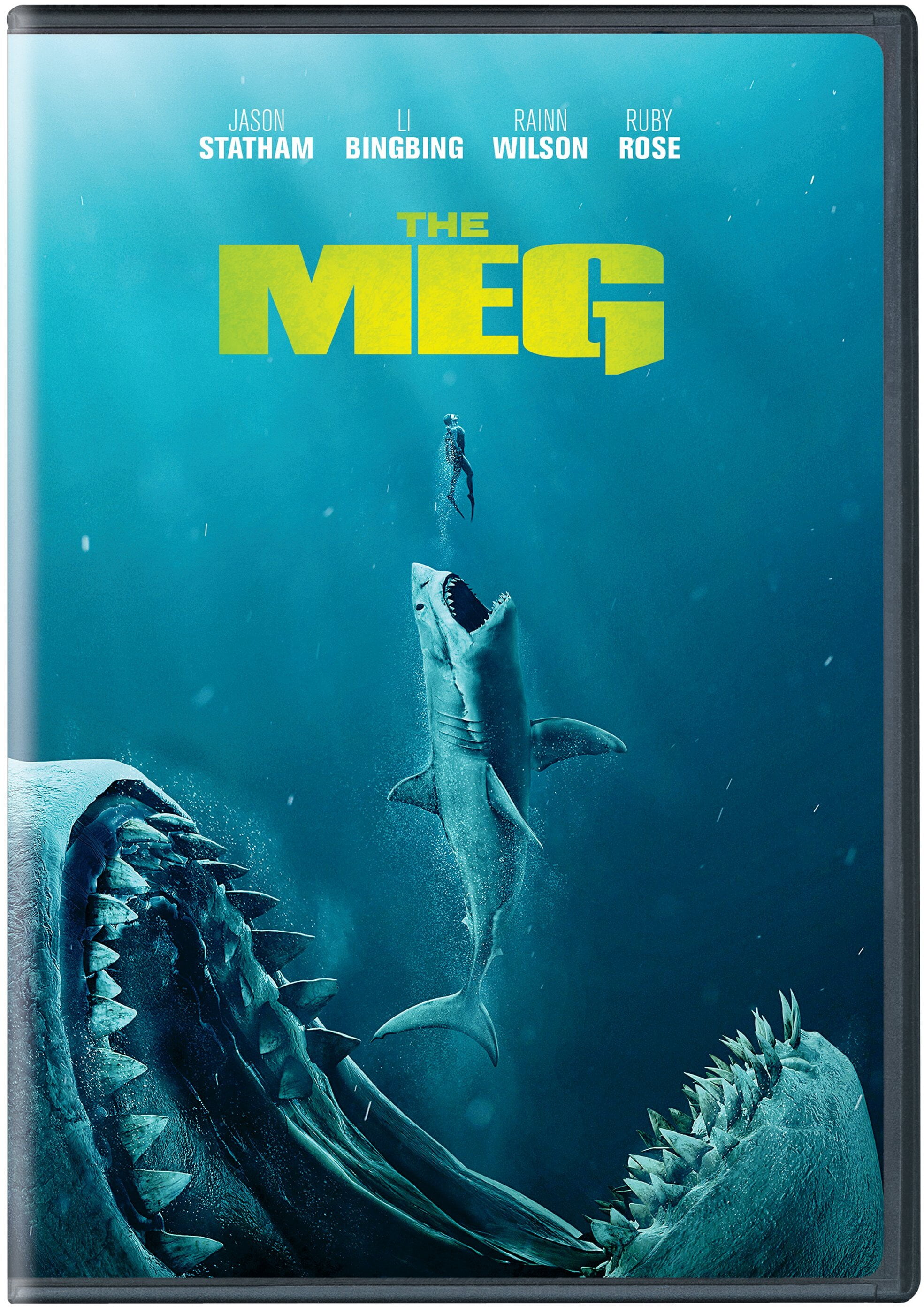 Warner Home Video - The Meg (DVD), Thrilling Action & Adventure ...