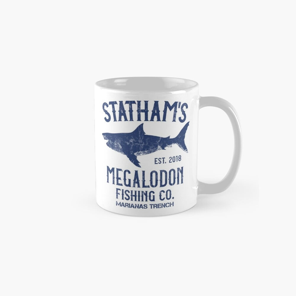 The Meg - Jason Statham - Megalodon Shark Fishing Classic Mug - Walmart.com