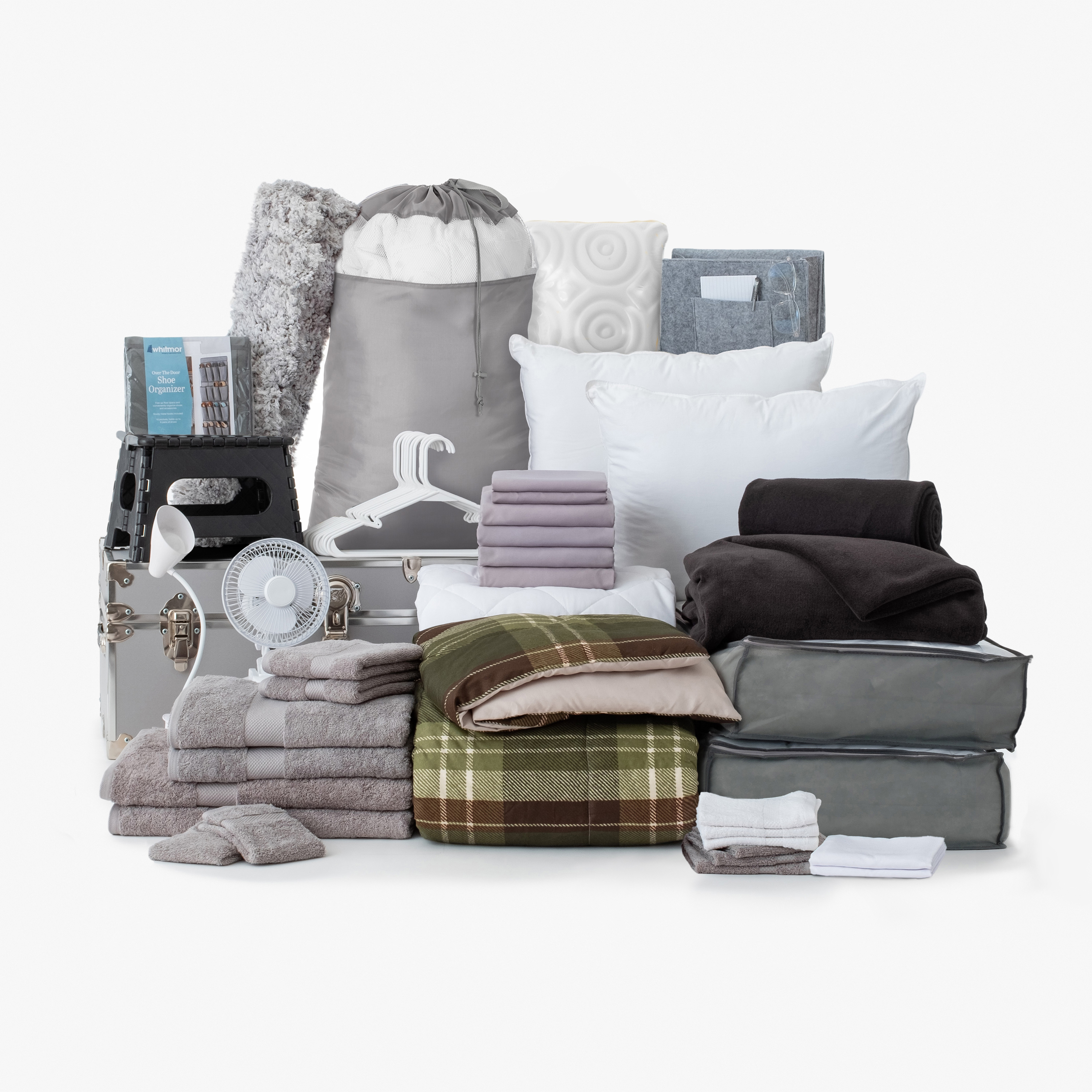 The Mega Dorm Essentials Value Pack in Bryce Forest, 49-Piece College ...